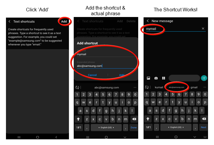 [Tip] Setting ‘Text Shortcuts’ to improve your Typ... - Samsung Members