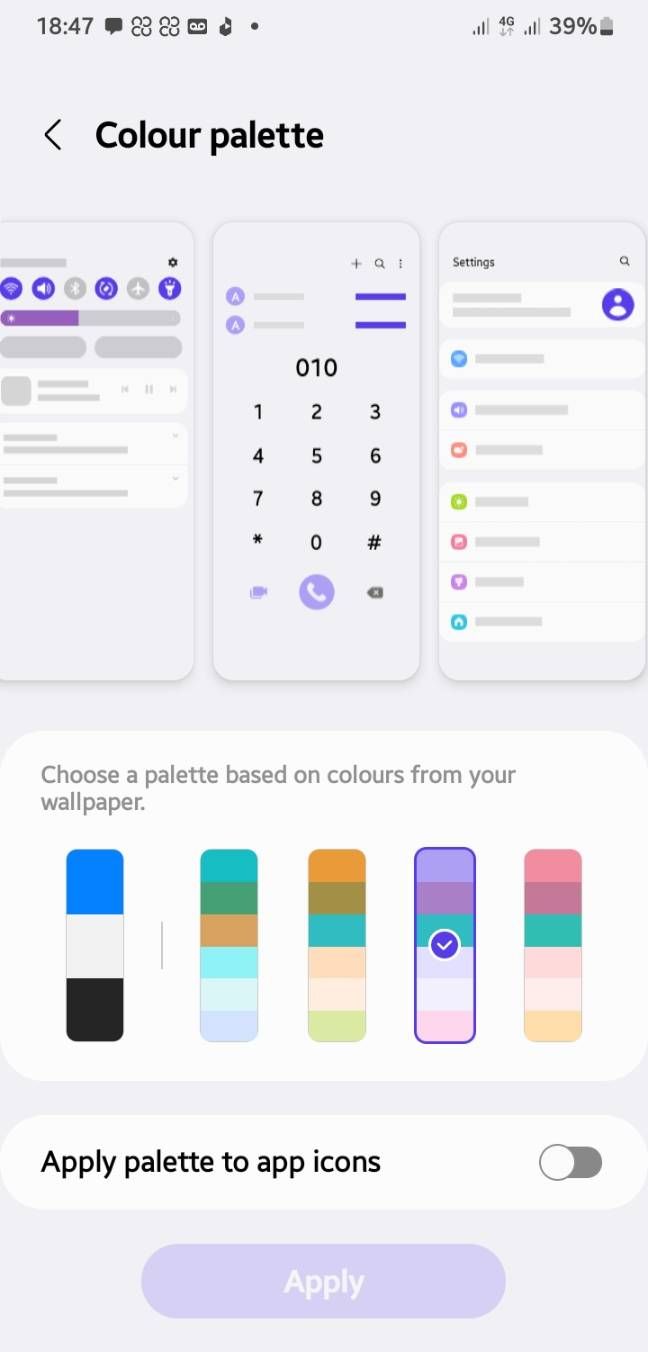 The color platlet is so good - Samsung Members