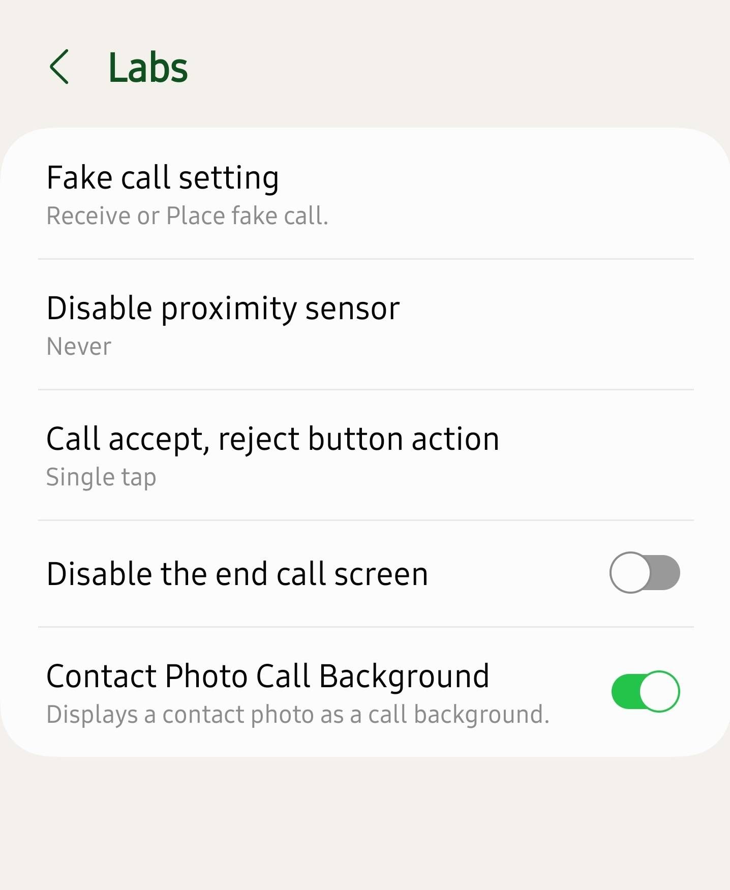 Full screen caller id - Samsung Members