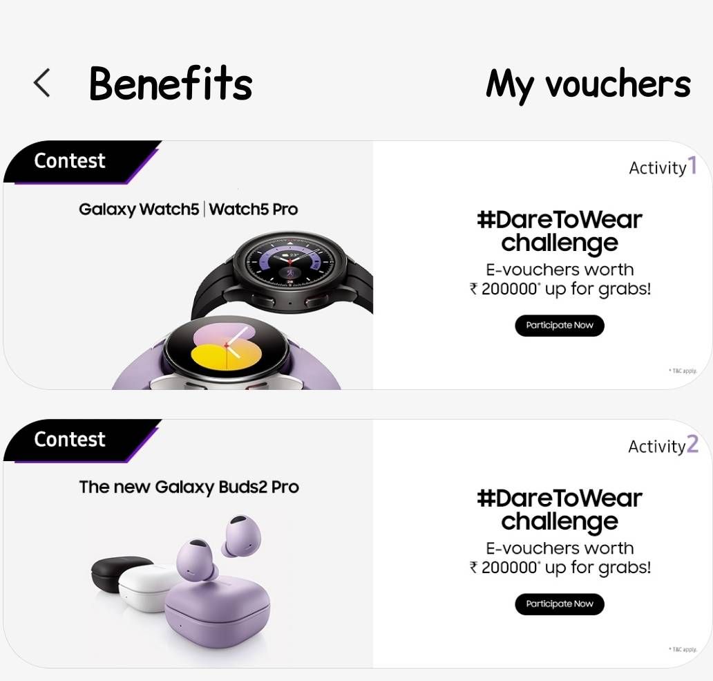 Contest Alert - Samsung Members