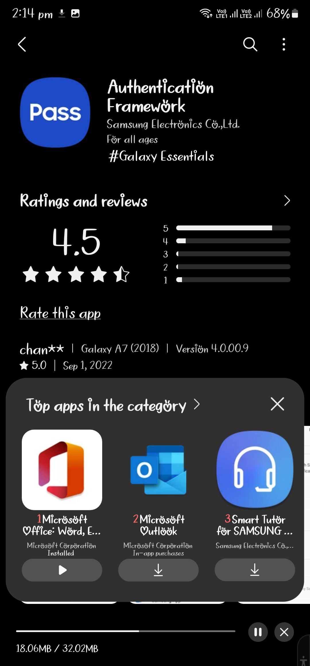 Samsung pass, autofill, authentication framework a... - Samsung Members