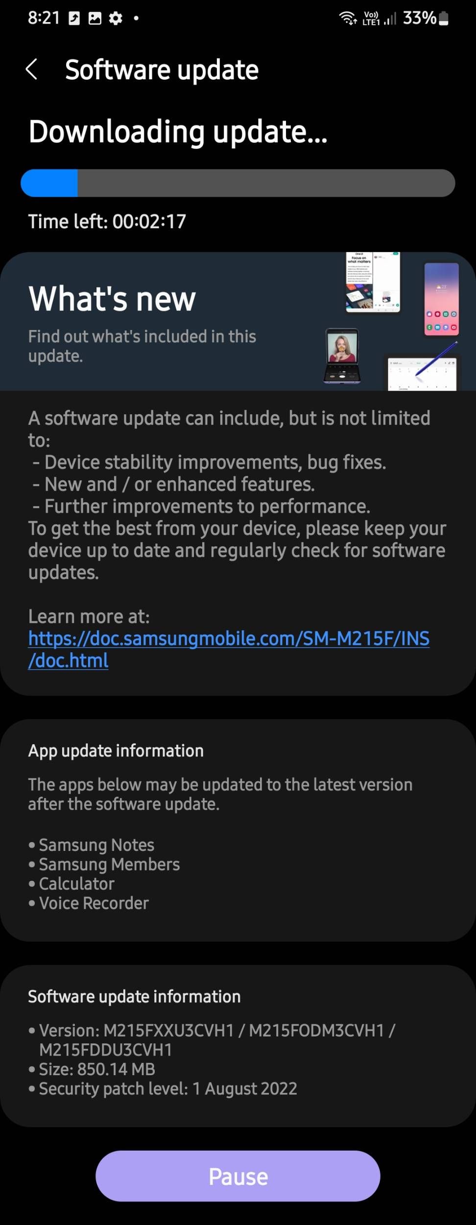 Software update - Samsung Members