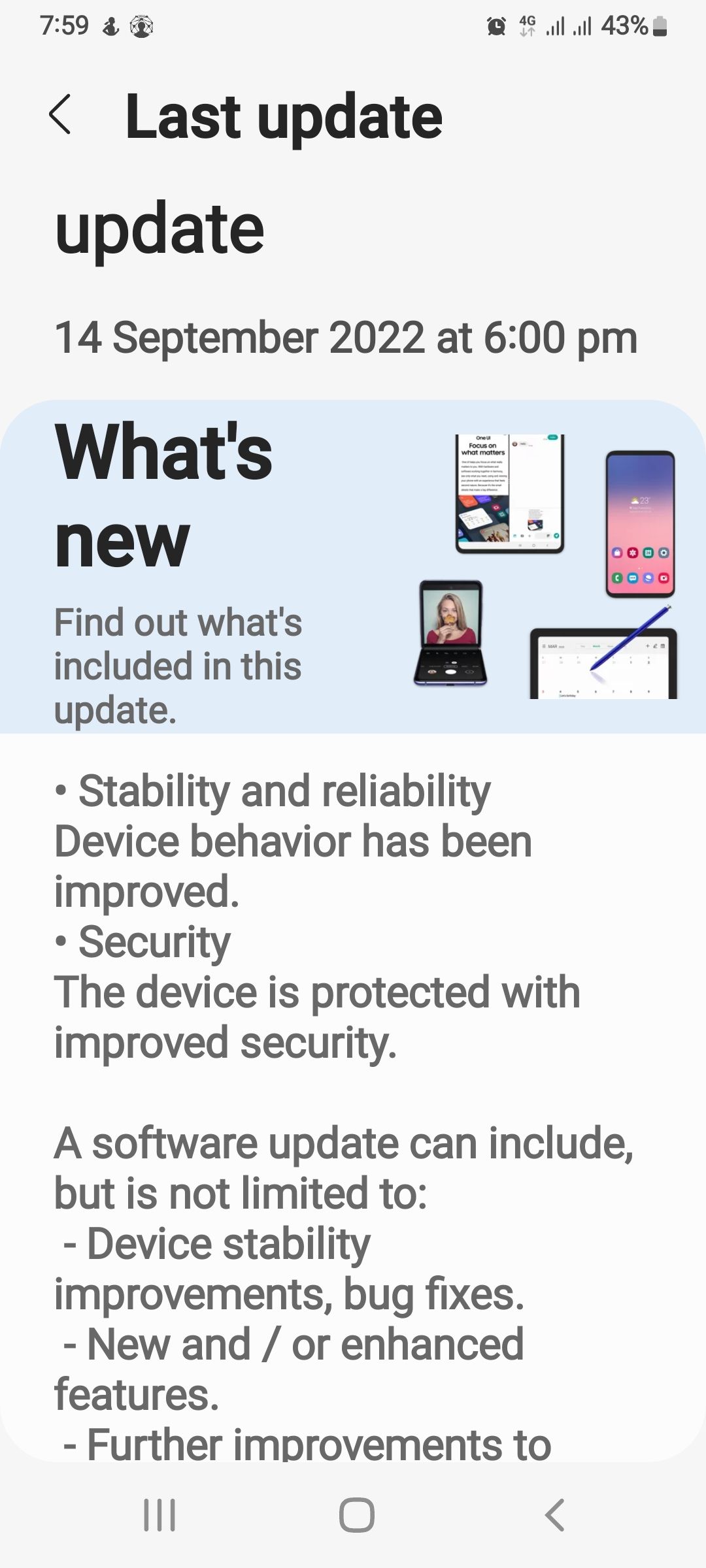 New update Galaxy A32 LTE - Samsung Members