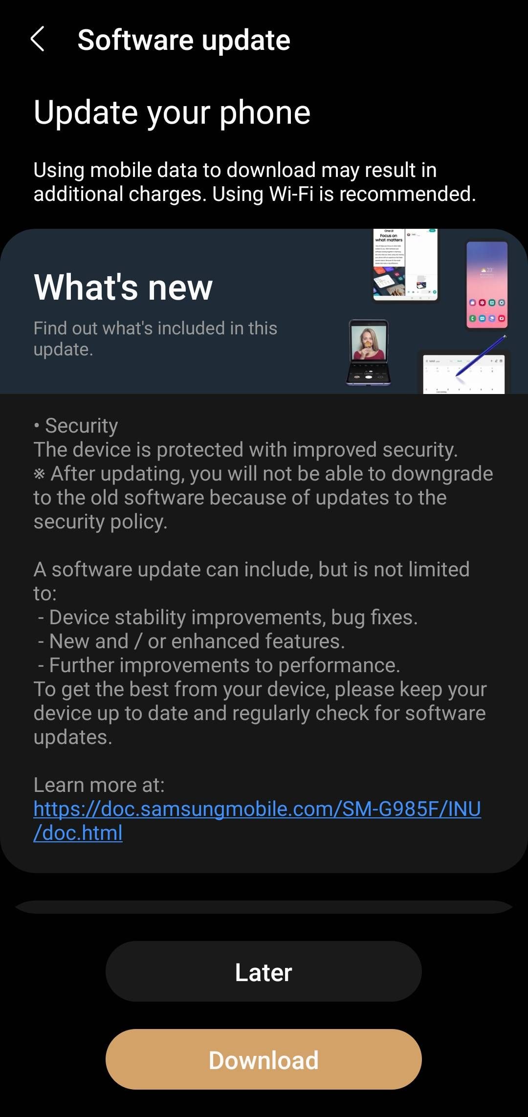 S20+ September 2022 security patch - Samsung Members