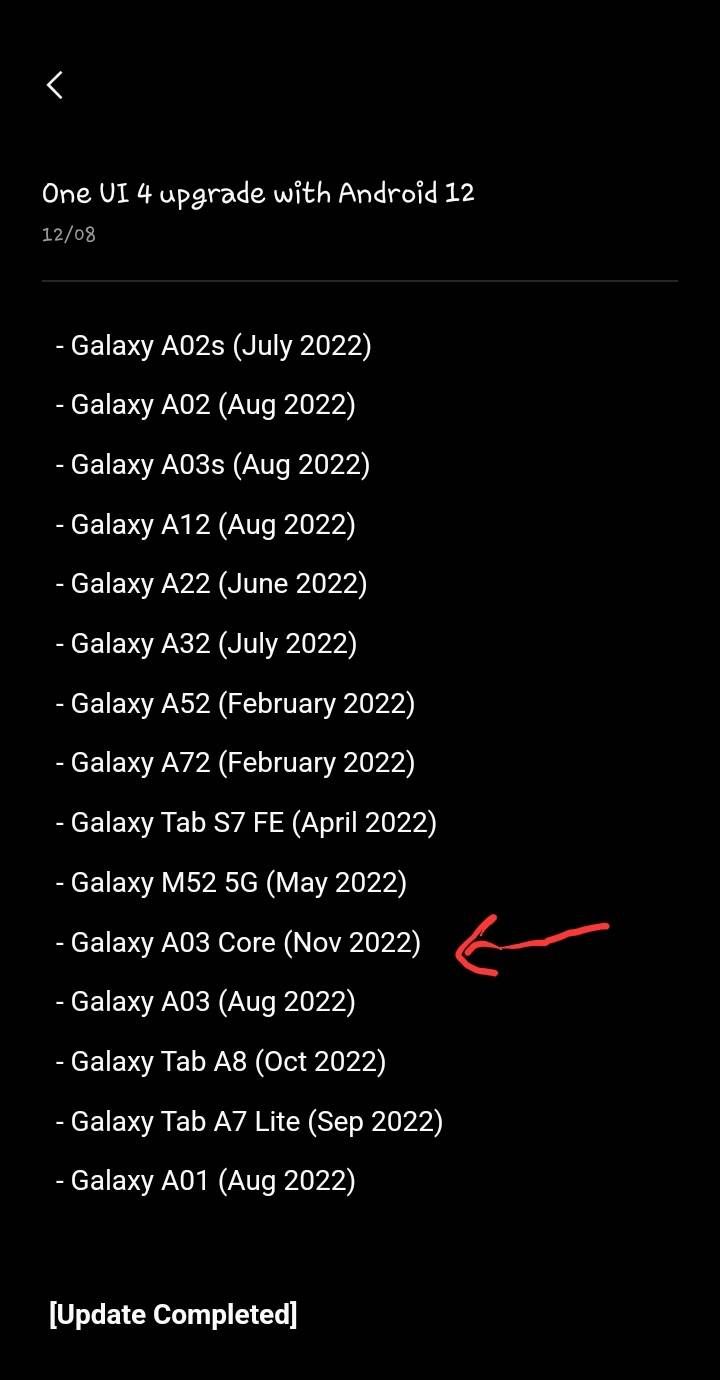 Samsung Galaxy A03 Core - Samsung Members