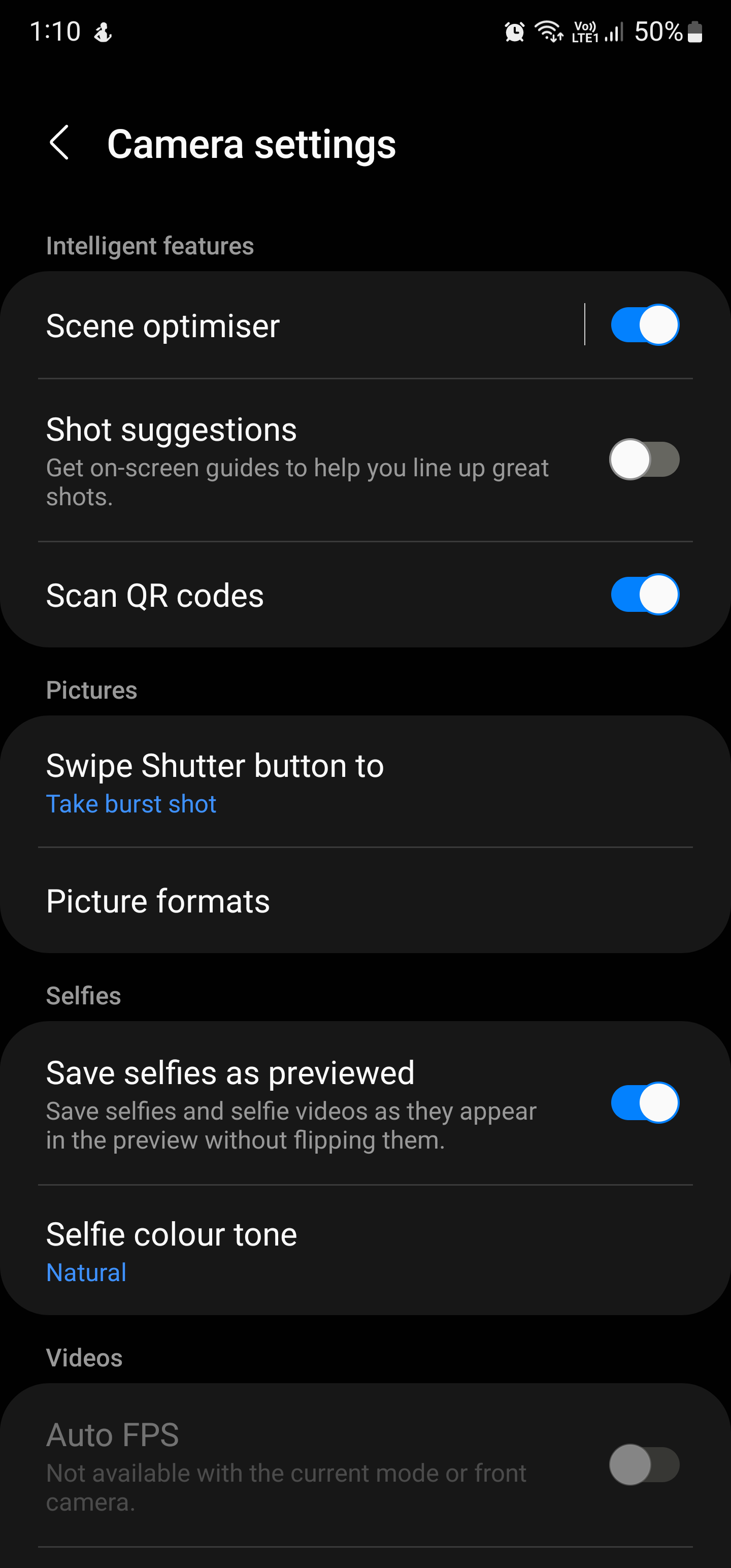 Solved: Annoying mirror effect 🙄 - Samsung Members