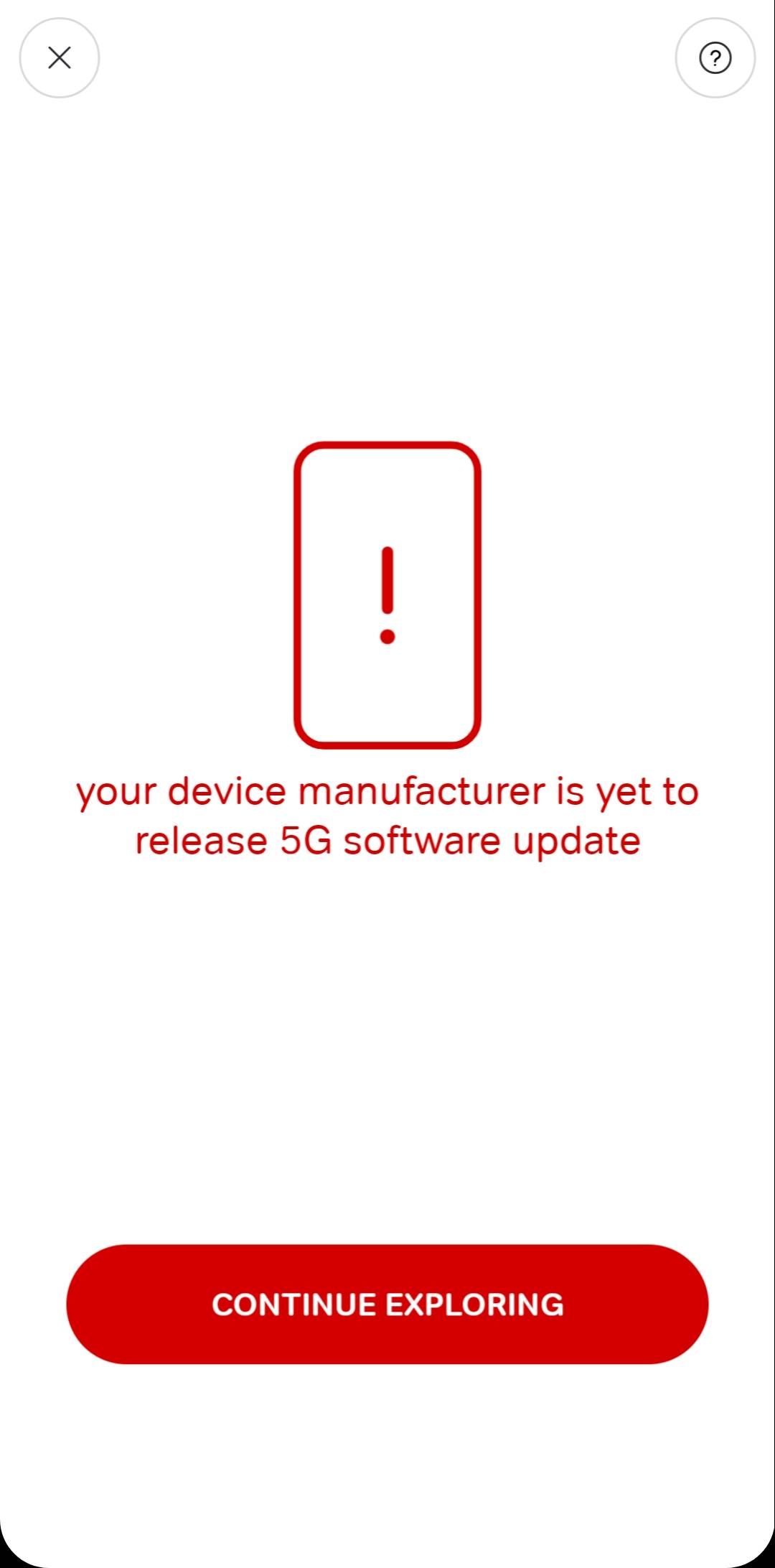 Software update required for 5G on M52 - Samsung Members