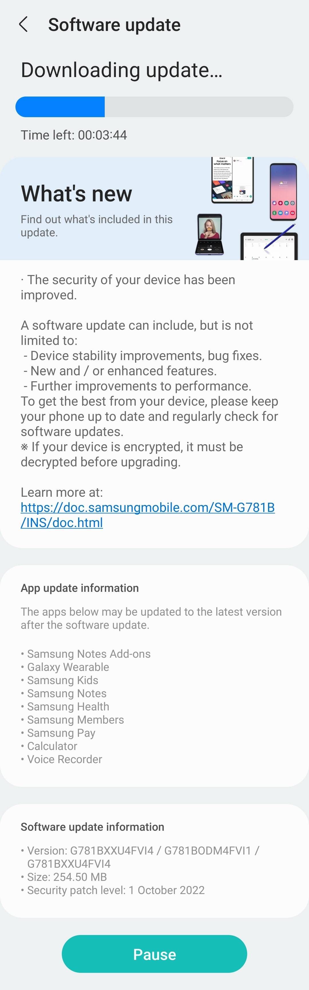 New software update - Samsung Members