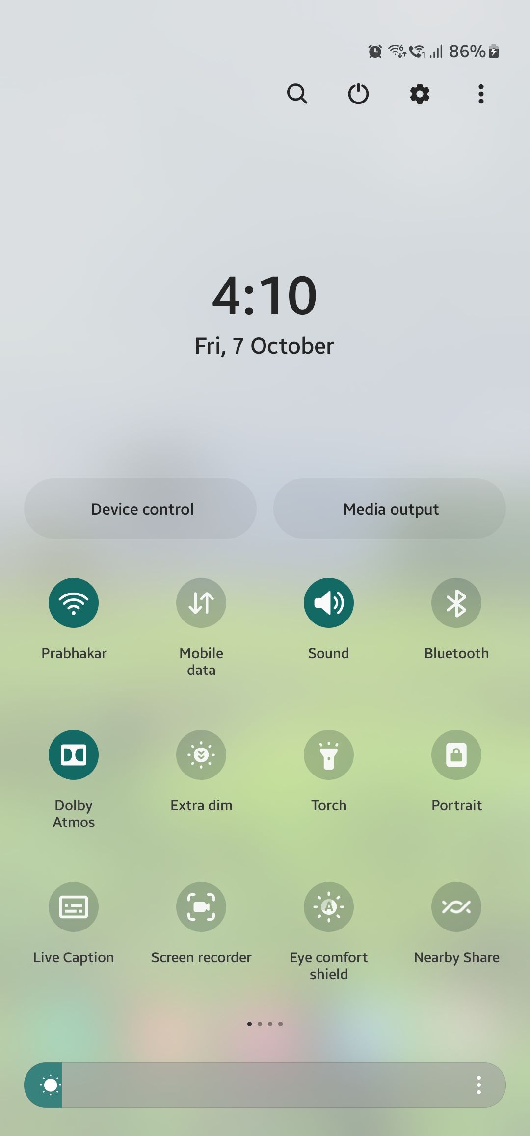 Quick settings tiles customisation - Samsung Members