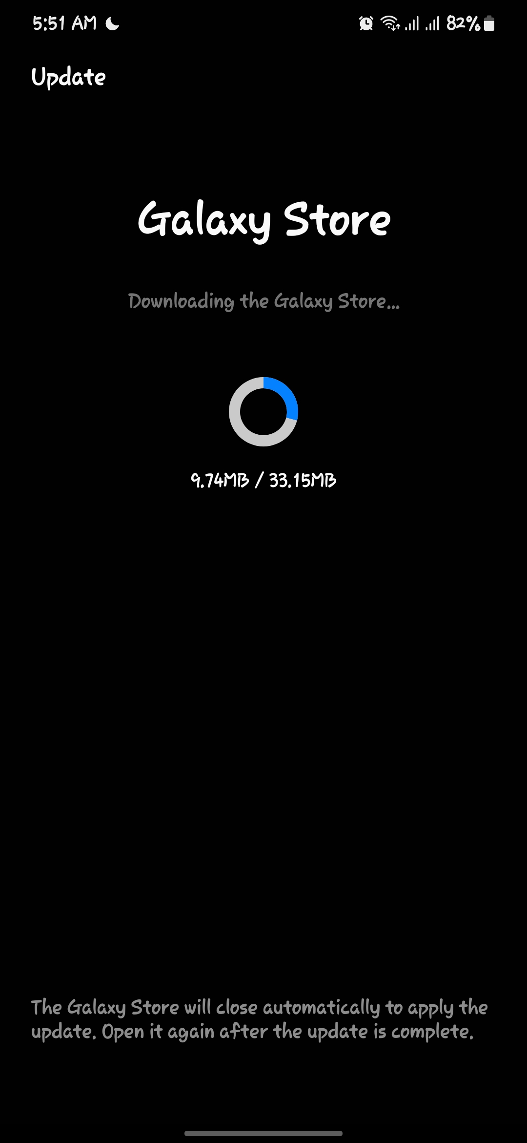 Update Apps Store - Samsung Members