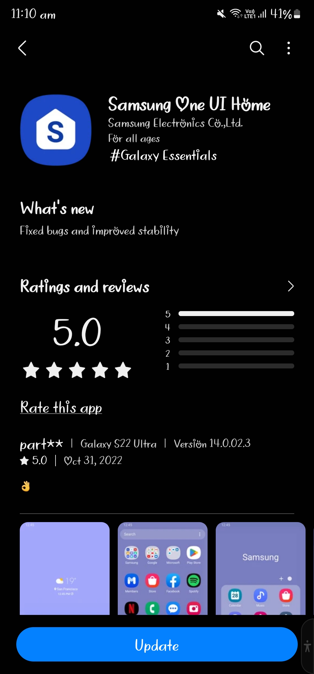 Samsung one ui home update - Samsung Members