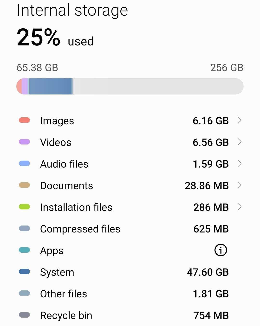 System storage more than 100gb - Samsung Members