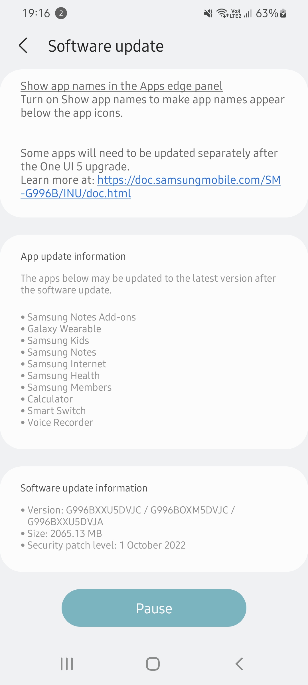 S21 plus one ui 5.0 - Samsung Members