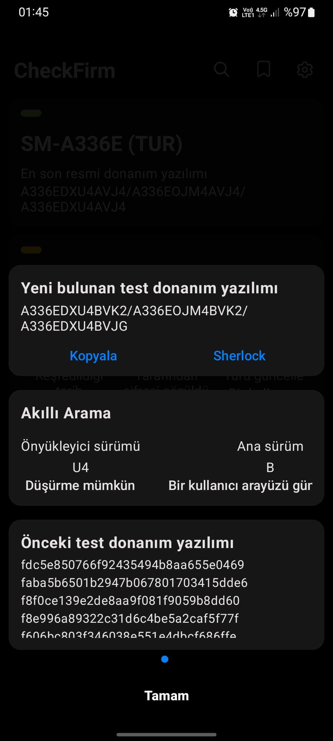 Checkfirm - Samsung Members