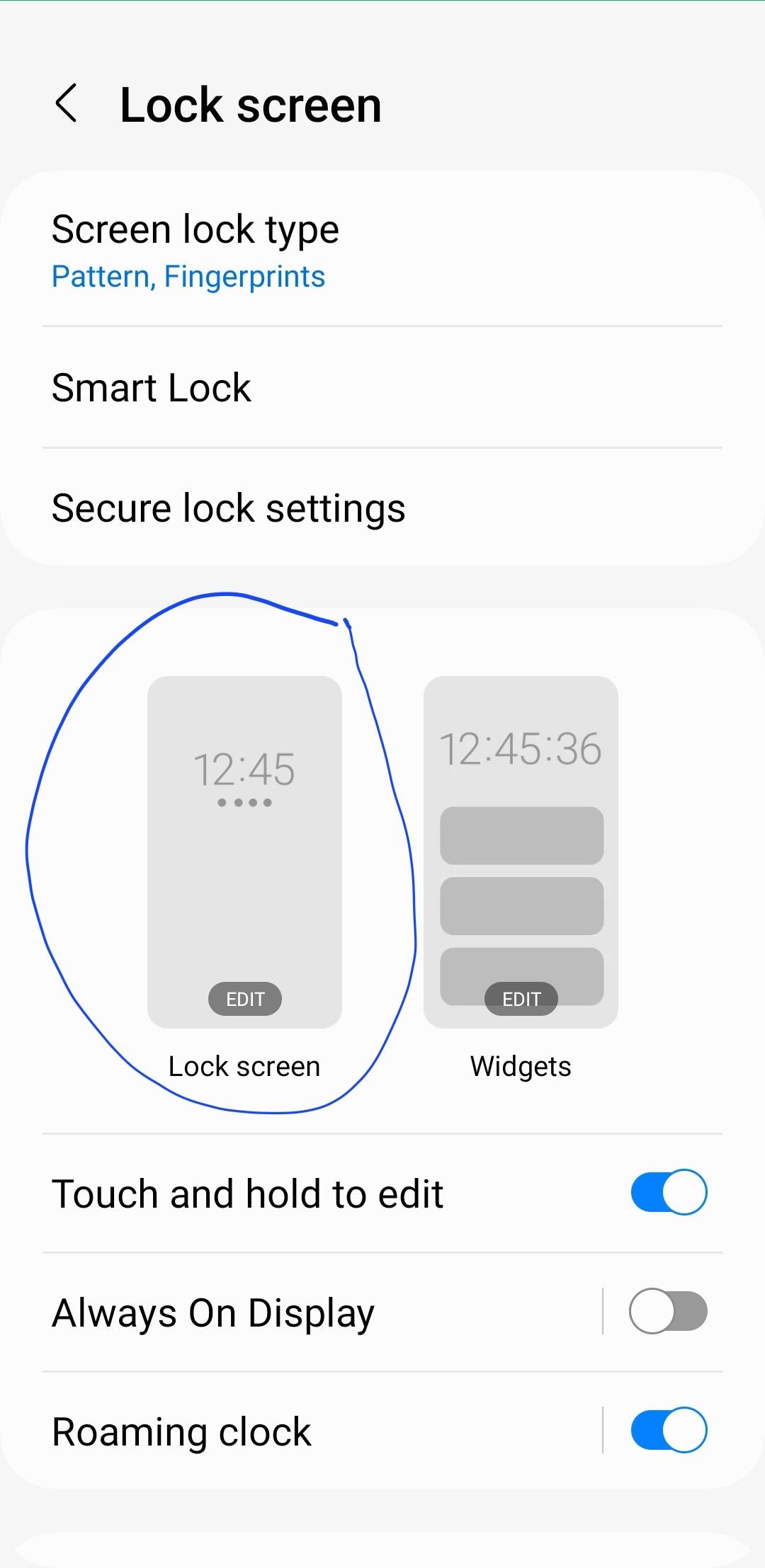 Lockscreen Customization not working - Samsung Members