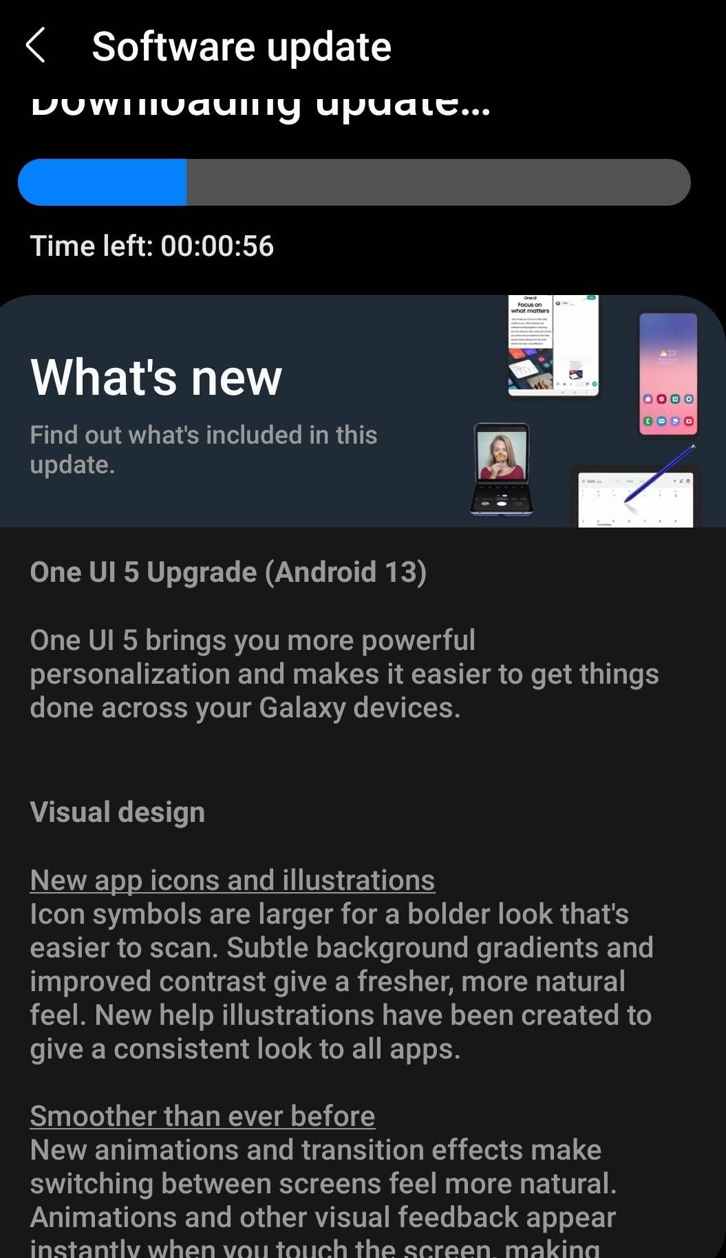 Finally samsung released one ui5.0 for s21fe5g in ... - Samsung Members