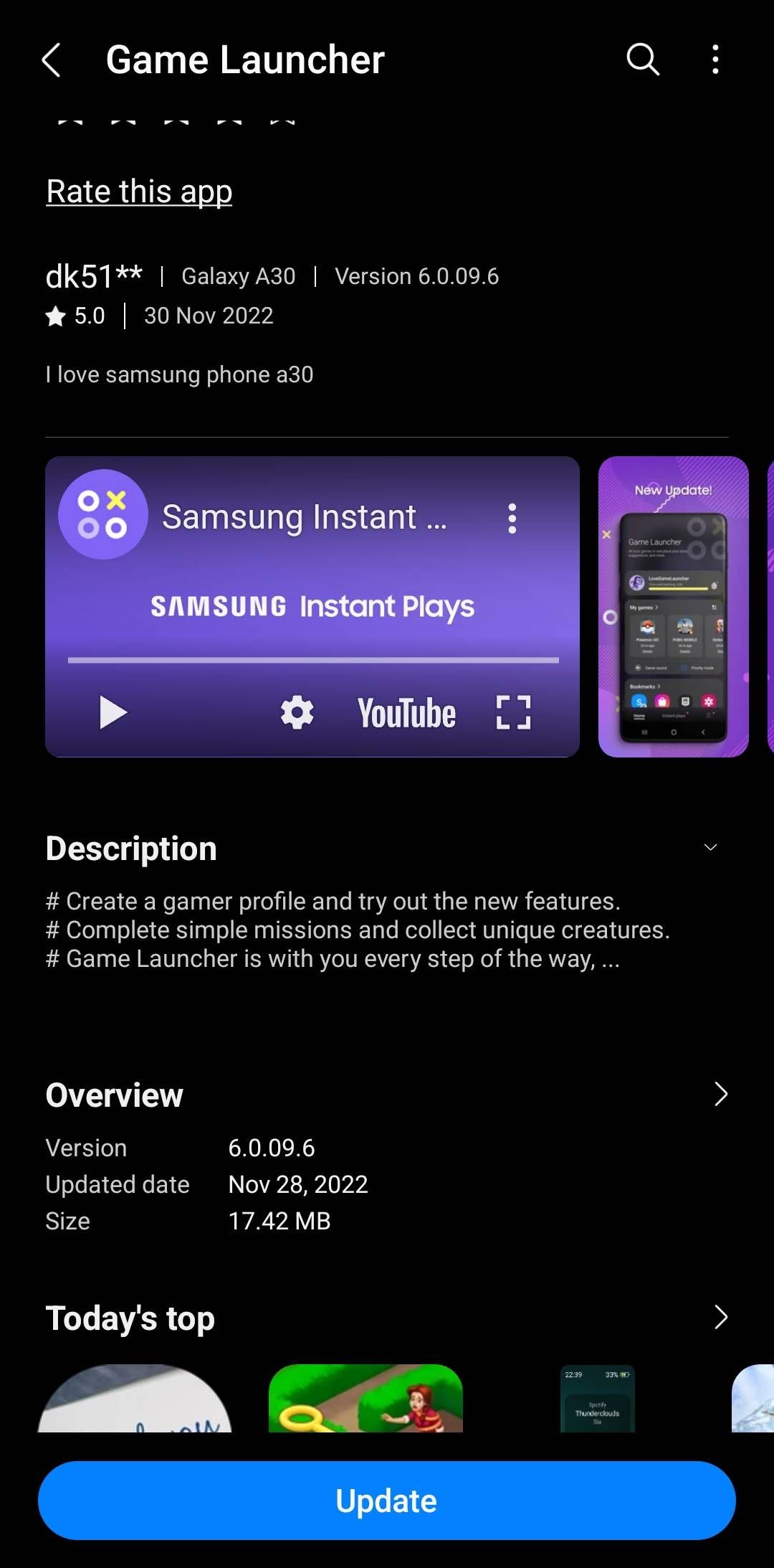 Game Launcher - Samsung Members