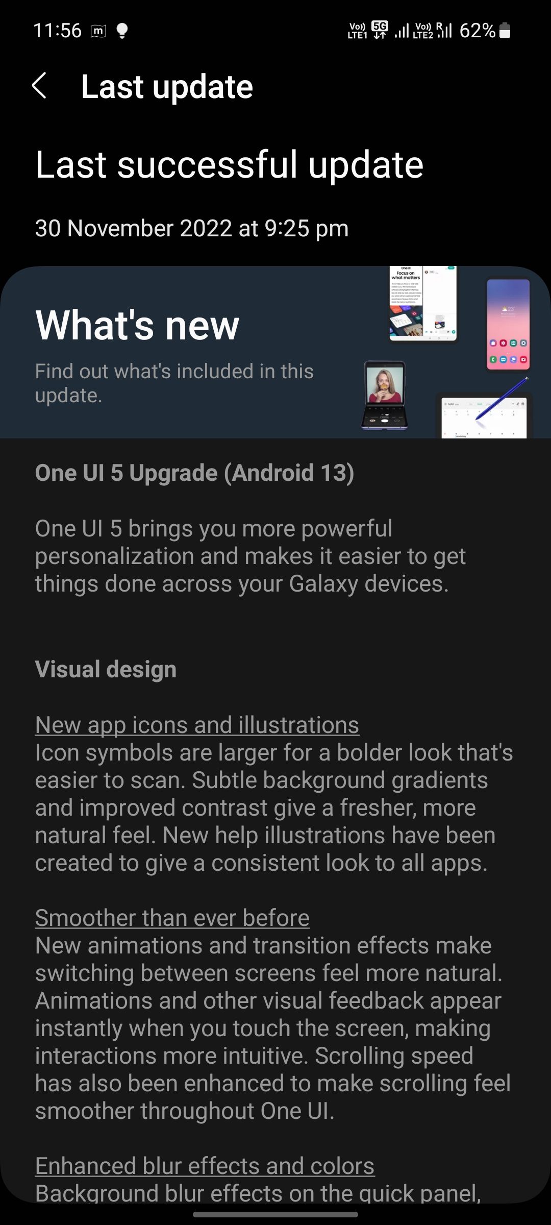 Finally Galaxy A52s 5G received One UI 5 upgrade i... - Samsung Members