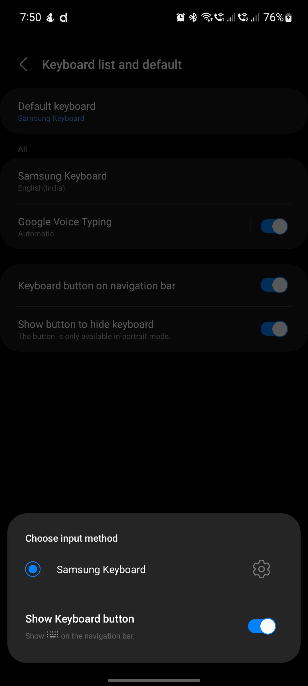 Change Keyboard theme in A73 5G - Samsung Members