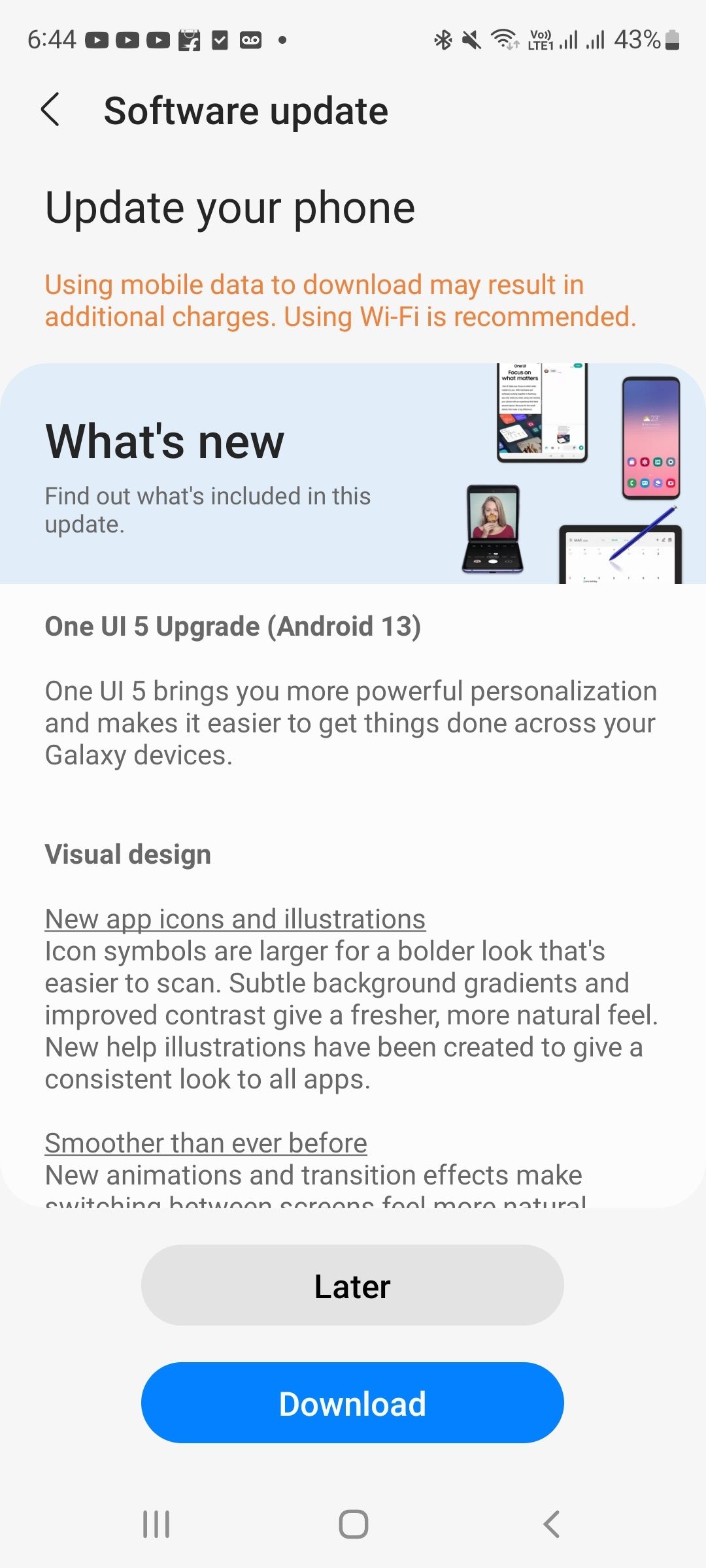 S20FE Android 13 Update available for download - Samsung Members