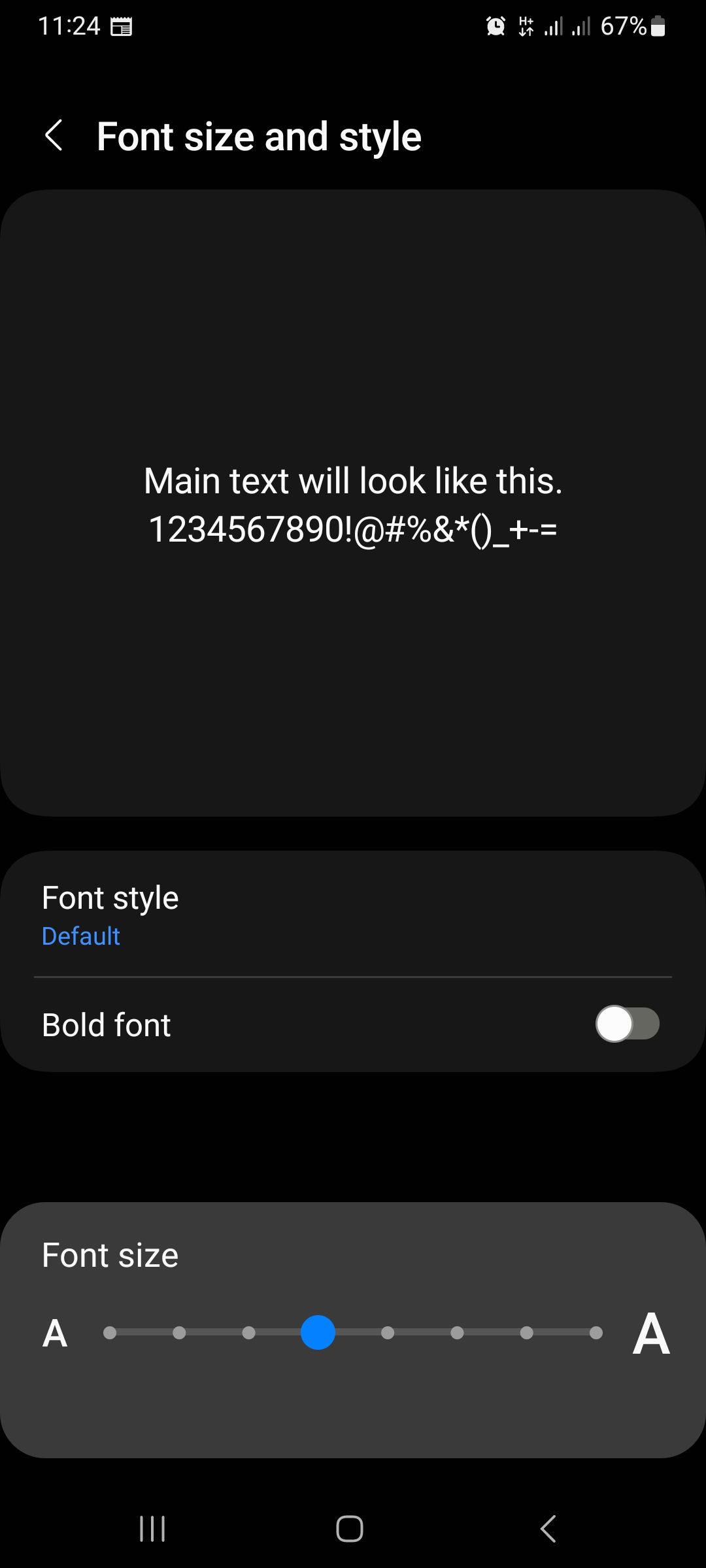 How download fonts in A32 - Samsung Members