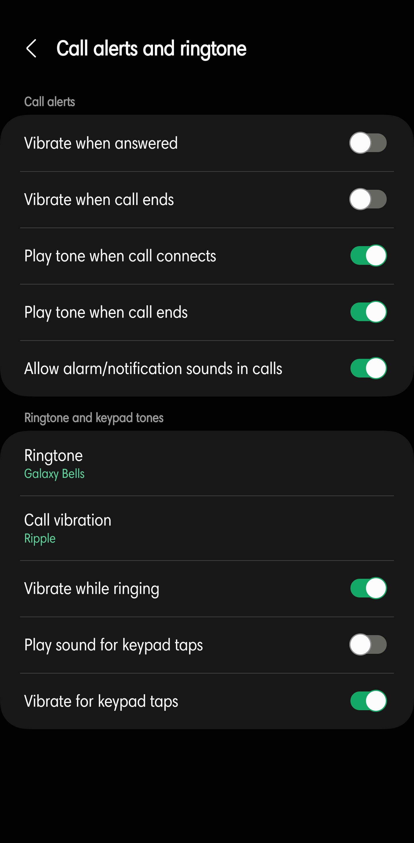 Beep sound after call disconnect - Samsung Members