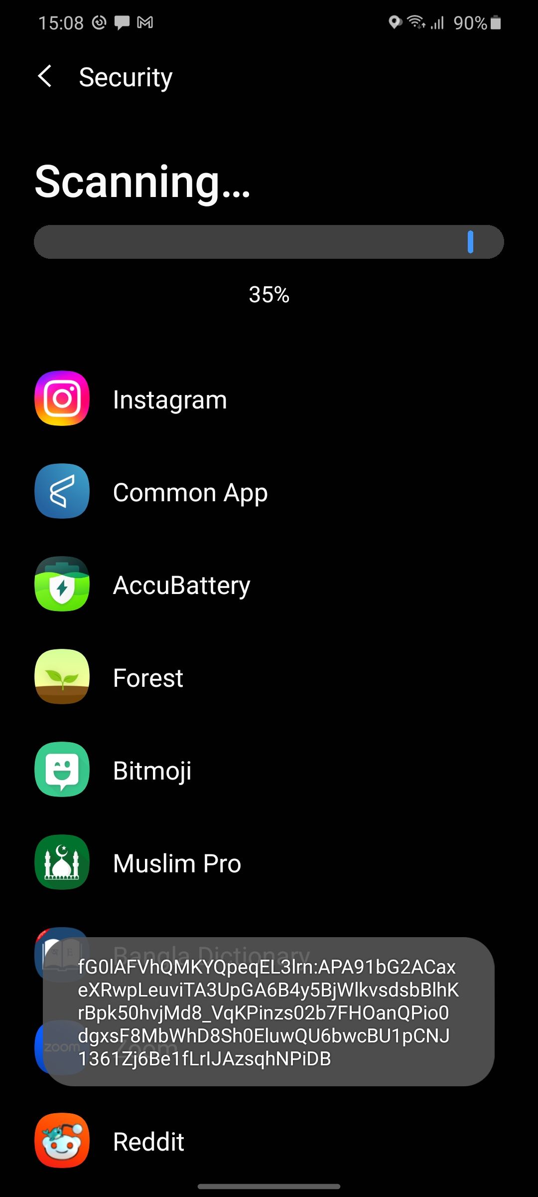 Sudden text appears on screen after definite time ... - Samsung Members