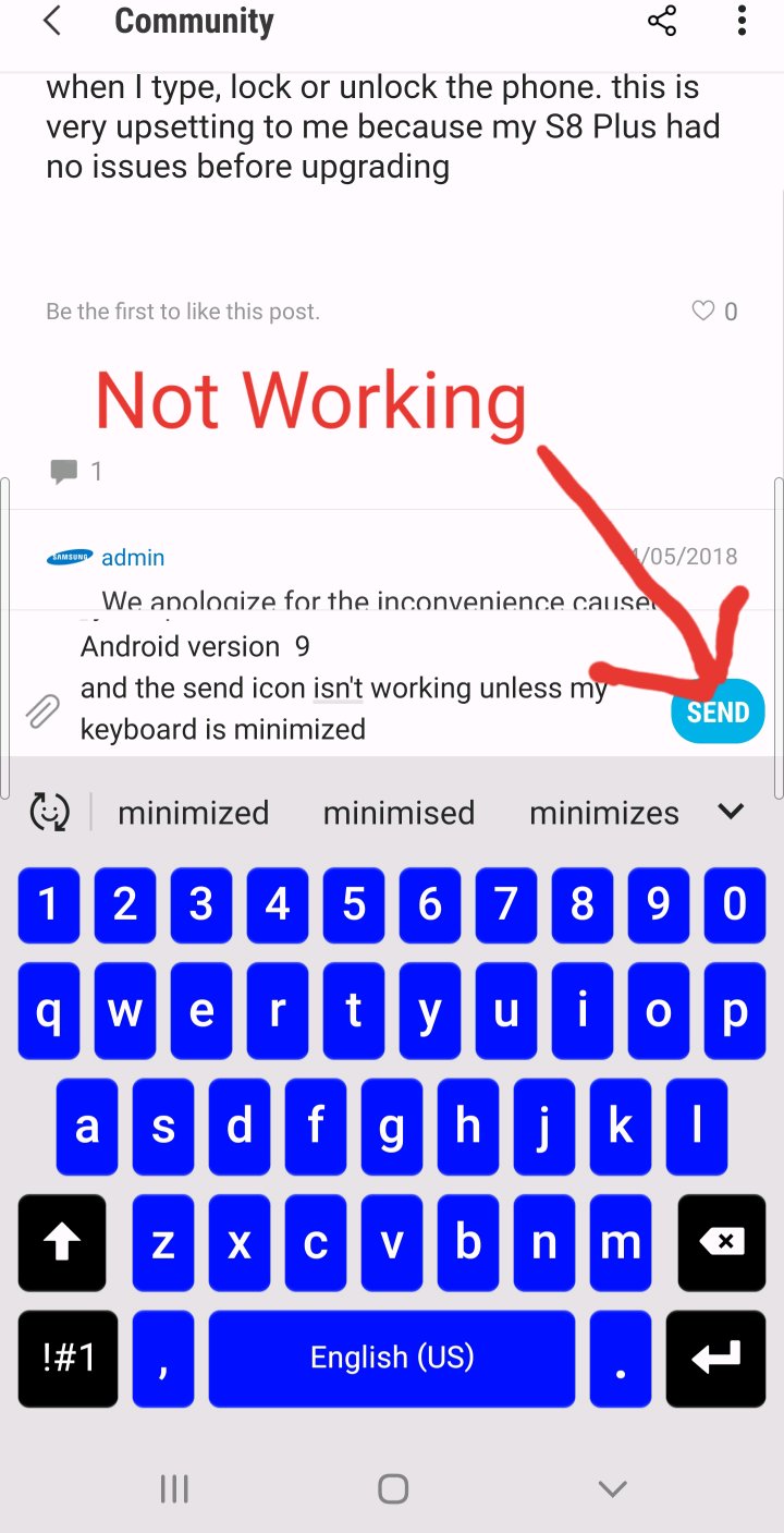 S9 Plus white line across screen?!!!! - Samsung Members