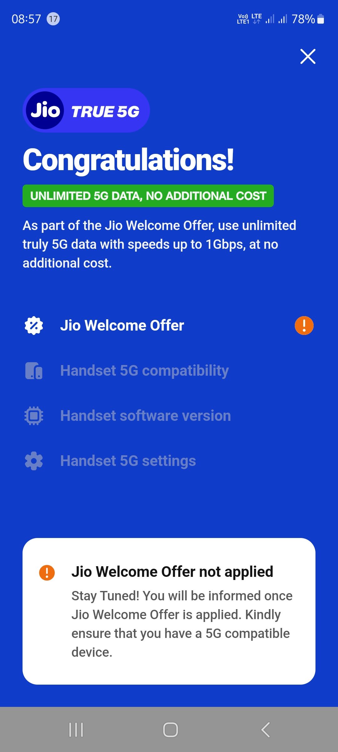 Jio 5g has database issues: S20 FE 5G workaround - Page 3 - Samsung Members