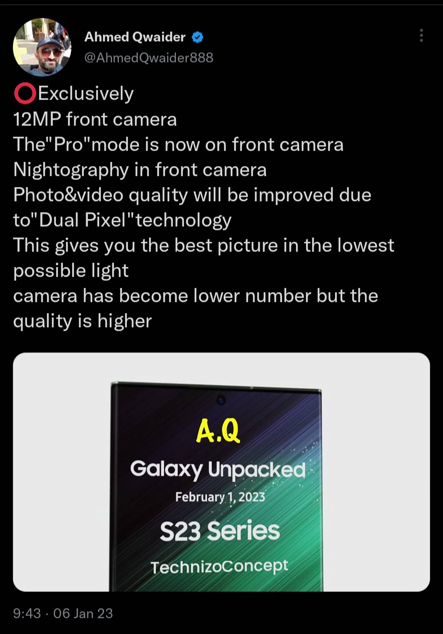 Samsung Galaxy S23's 12MP camera will make Night S... - Samsung Members