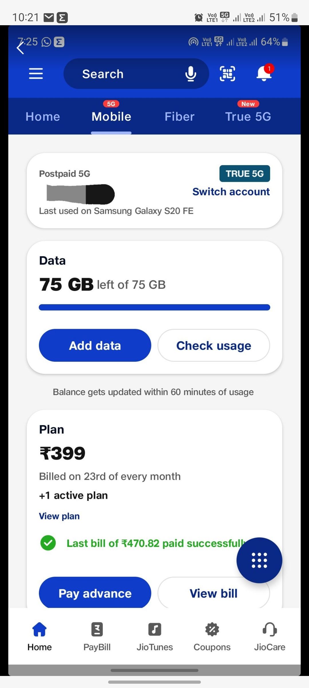 Samsung Galaxy s21 fe jio5g not support - Page 2 - Samsung Members