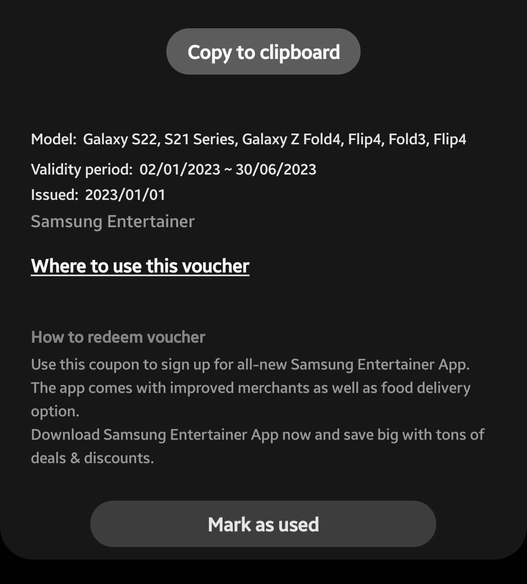 SAMSUNG ENTERTAINER CODE - Samsung Members