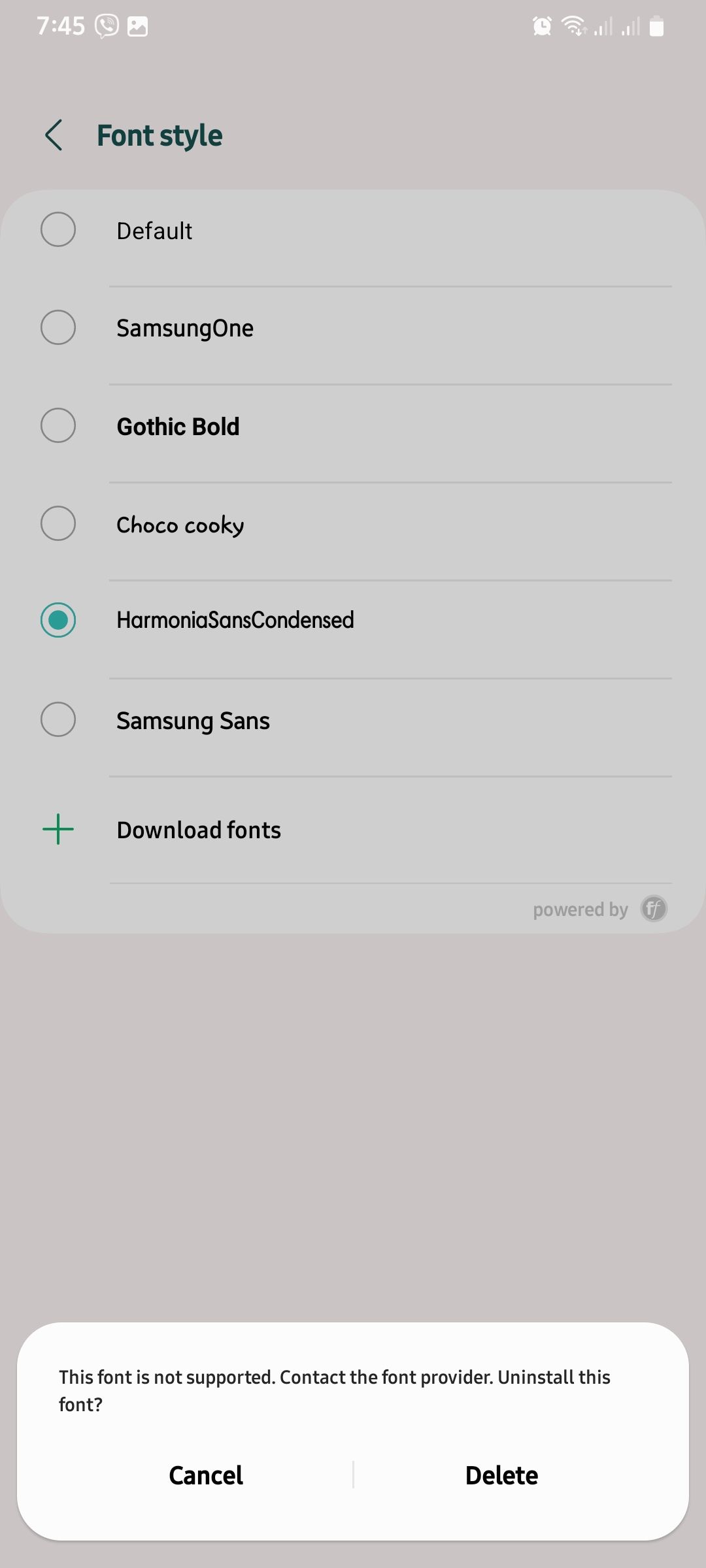 Font - Samsung Members