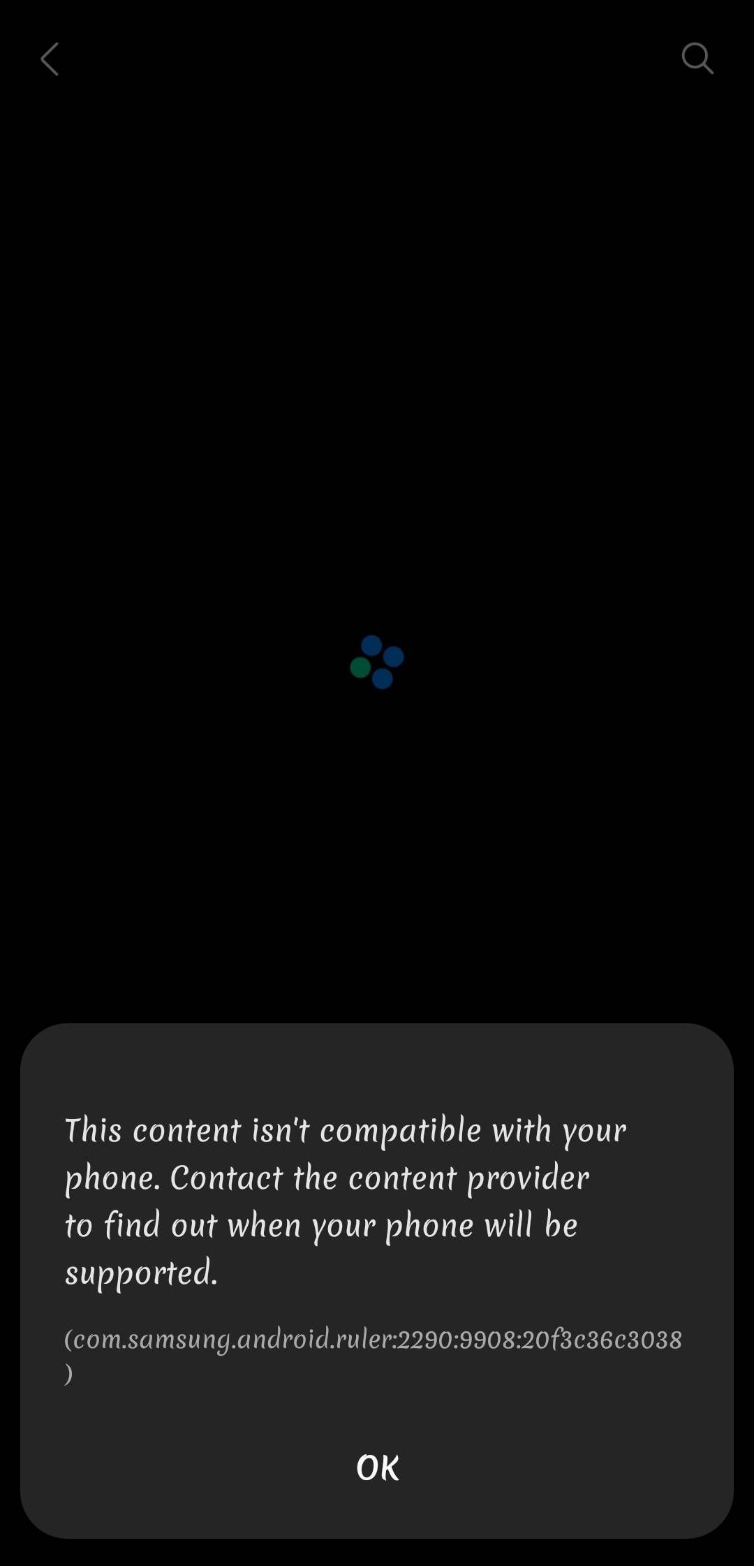 Solved: Quick measure error - Samsung Members