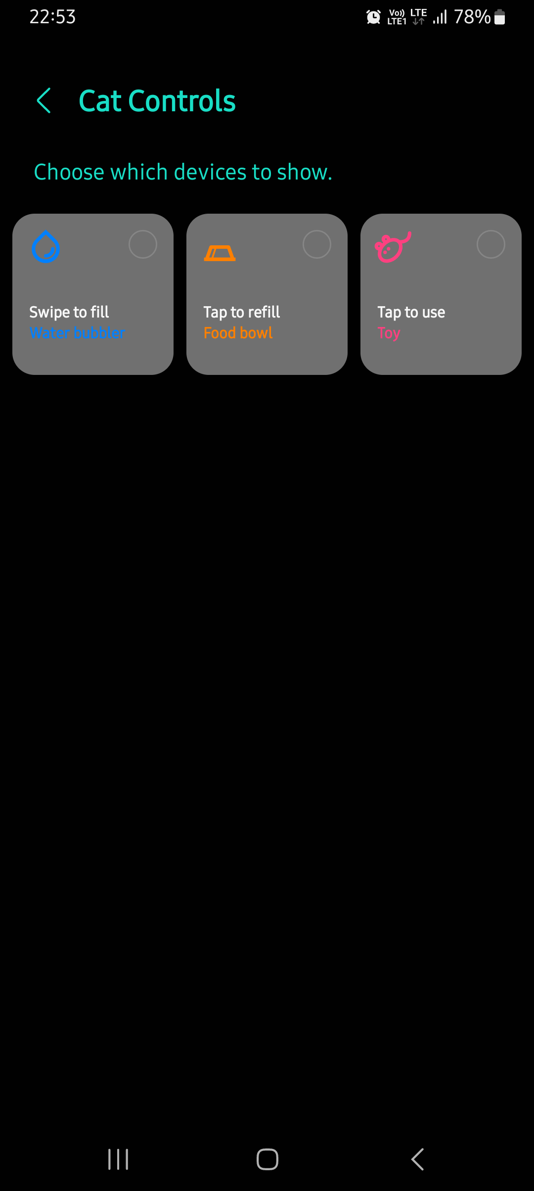 What is cat controls in device control? - Samsung Members