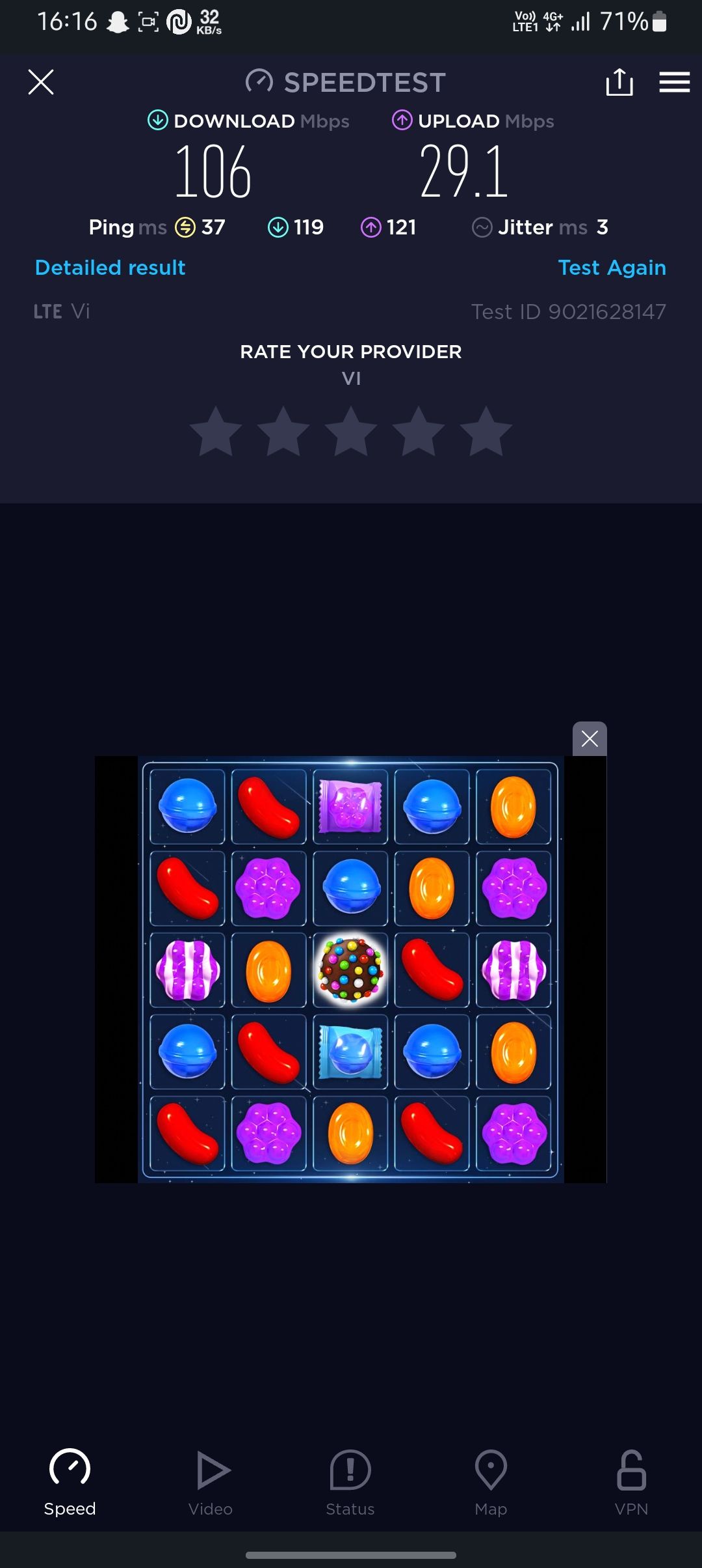 Samsung m33 5g vi 4g+ speed test 106 mbps ahmedaba... - Samsung Members