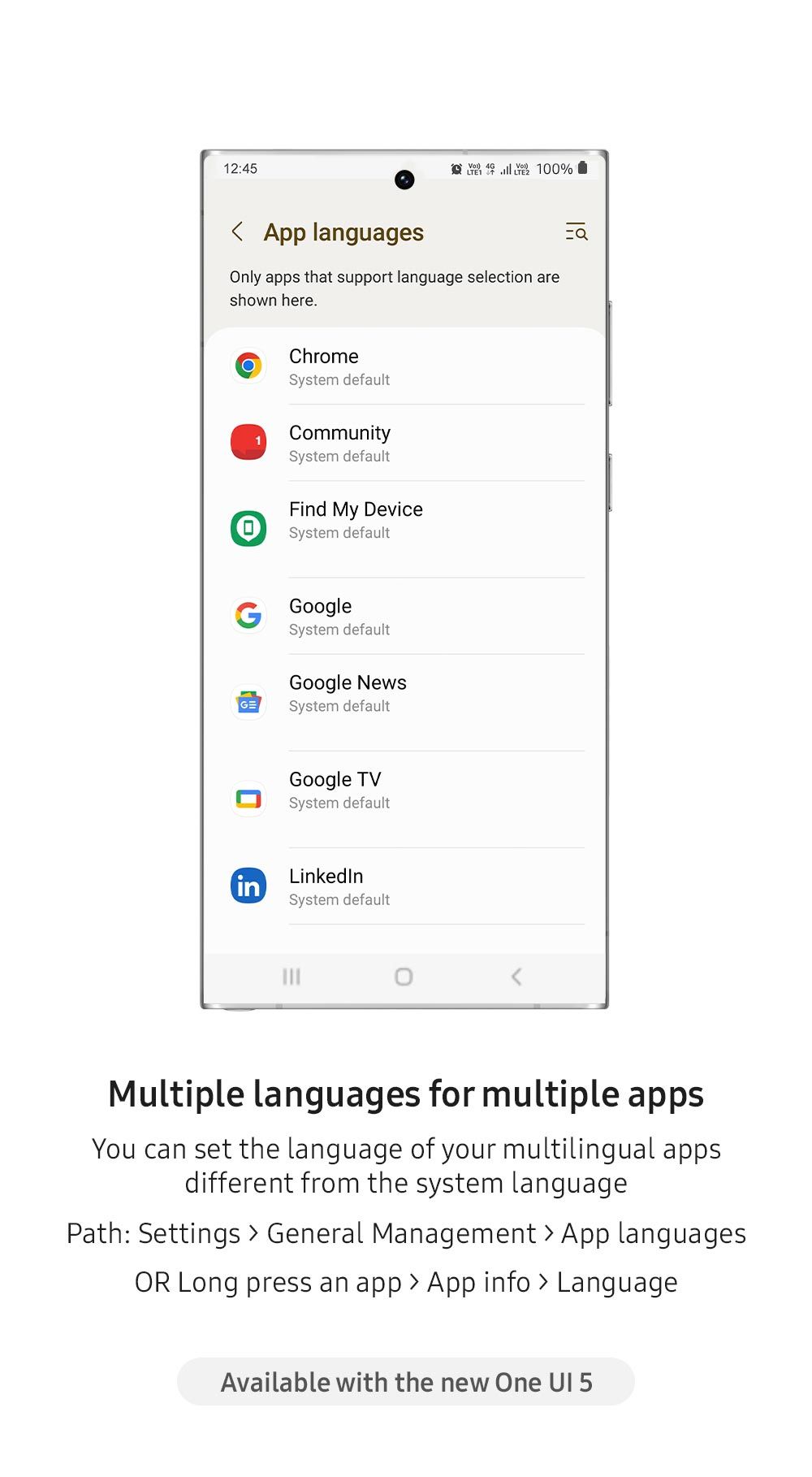 Galaxy Quick Tip - One UI 5 : Multiple Languages F... - Samsung Members