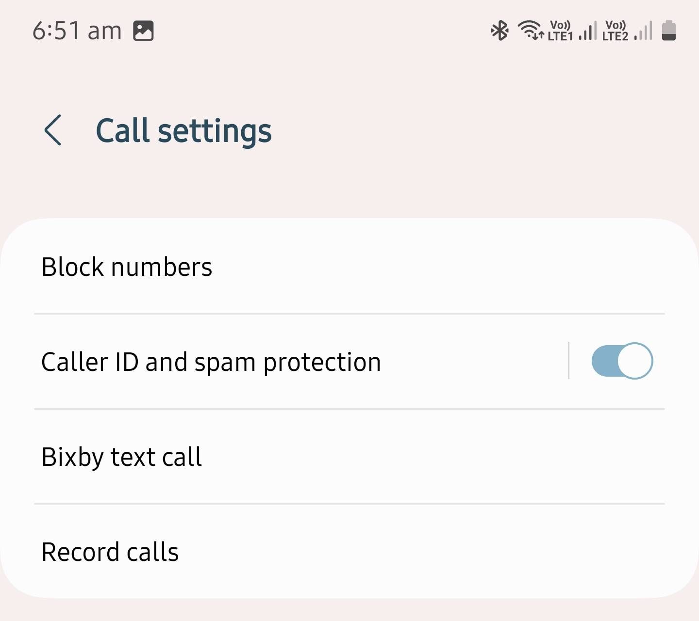 Auto call recoding option is not available - Samsung Members