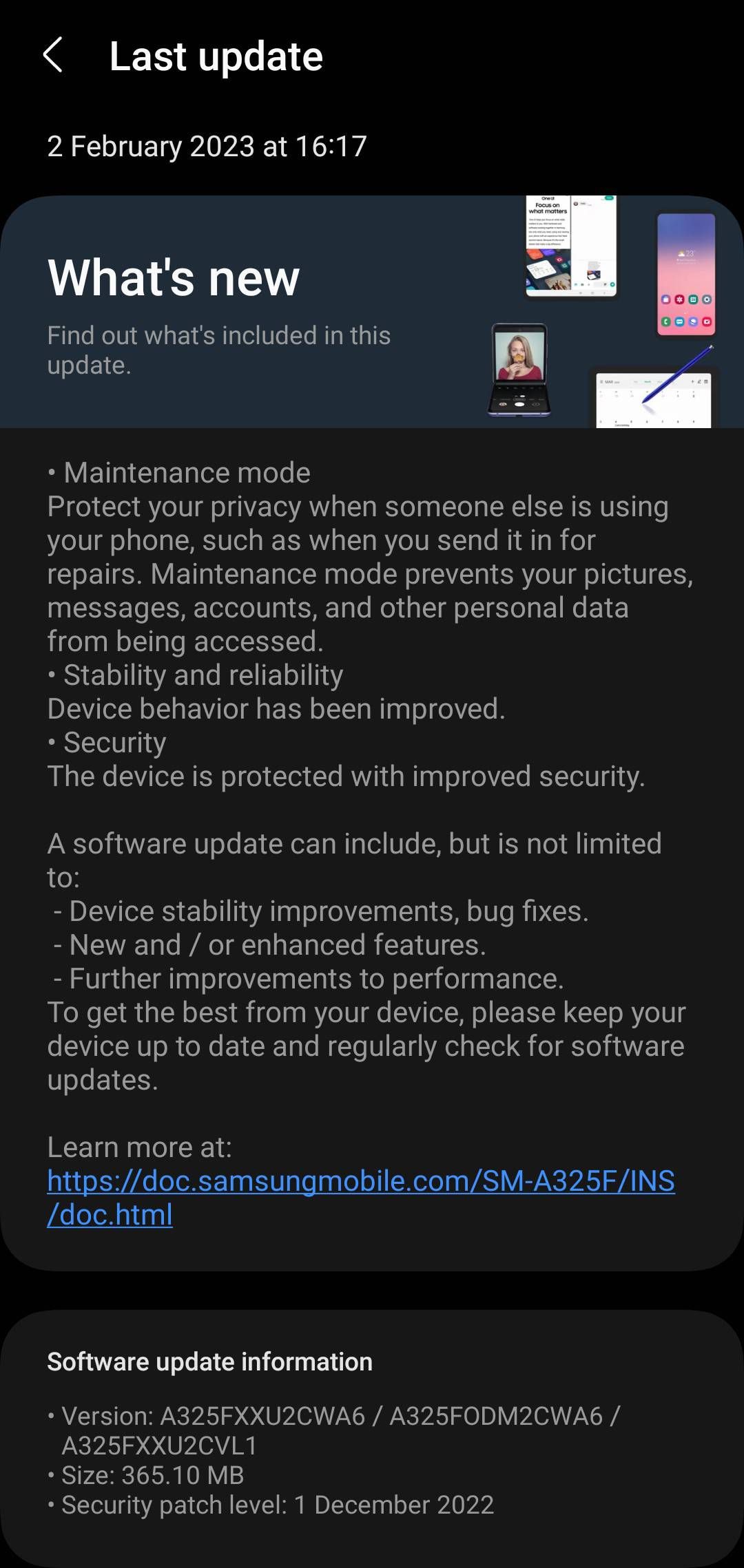A32 4G NEW UPDATE - Samsung Members
