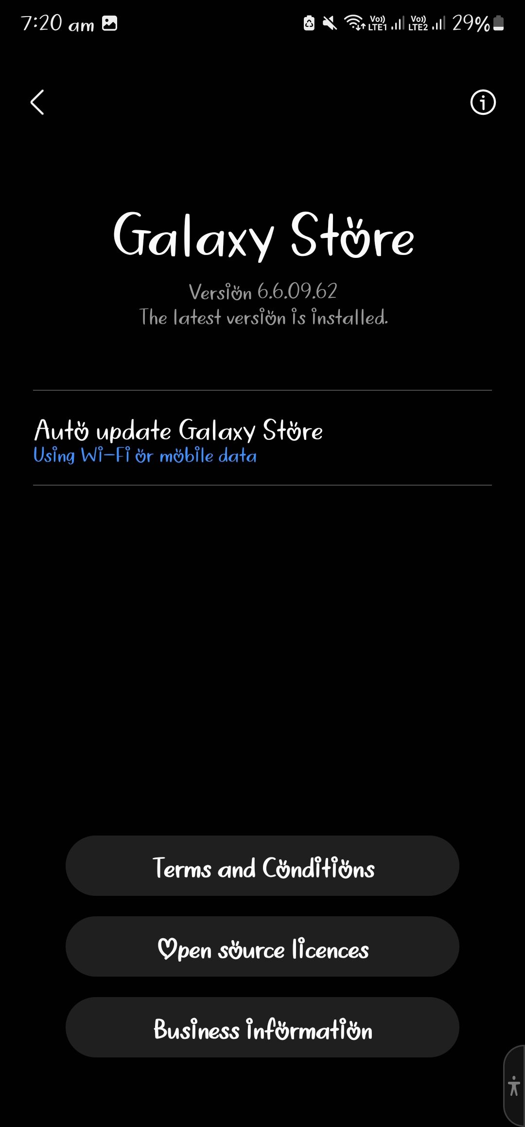 Galaxy store update - Samsung Members