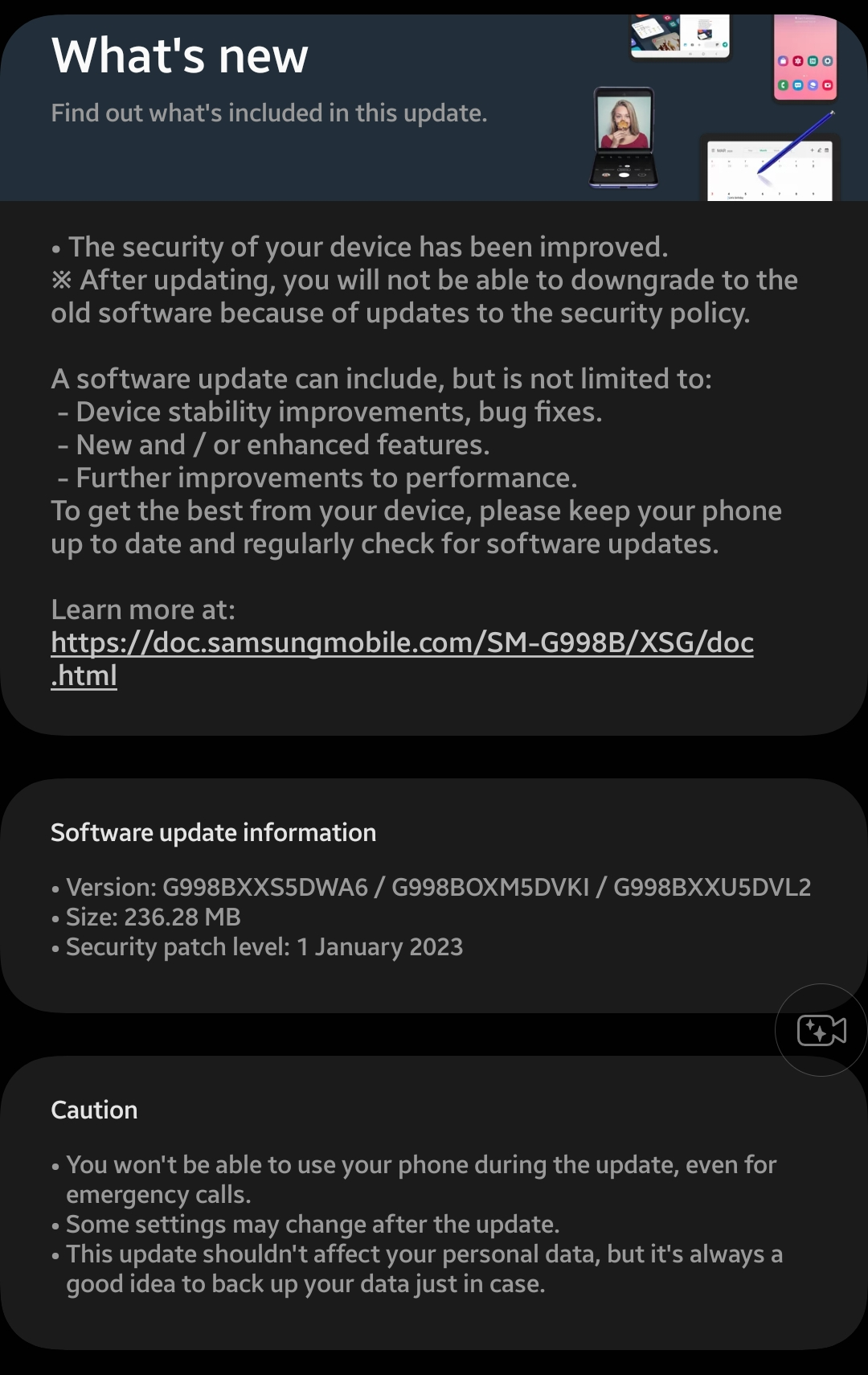 Lack of timely updates - Samsung Members