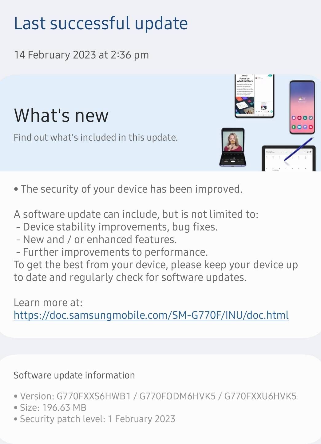 Update for S10 Lite with February Security patch - Samsung Members