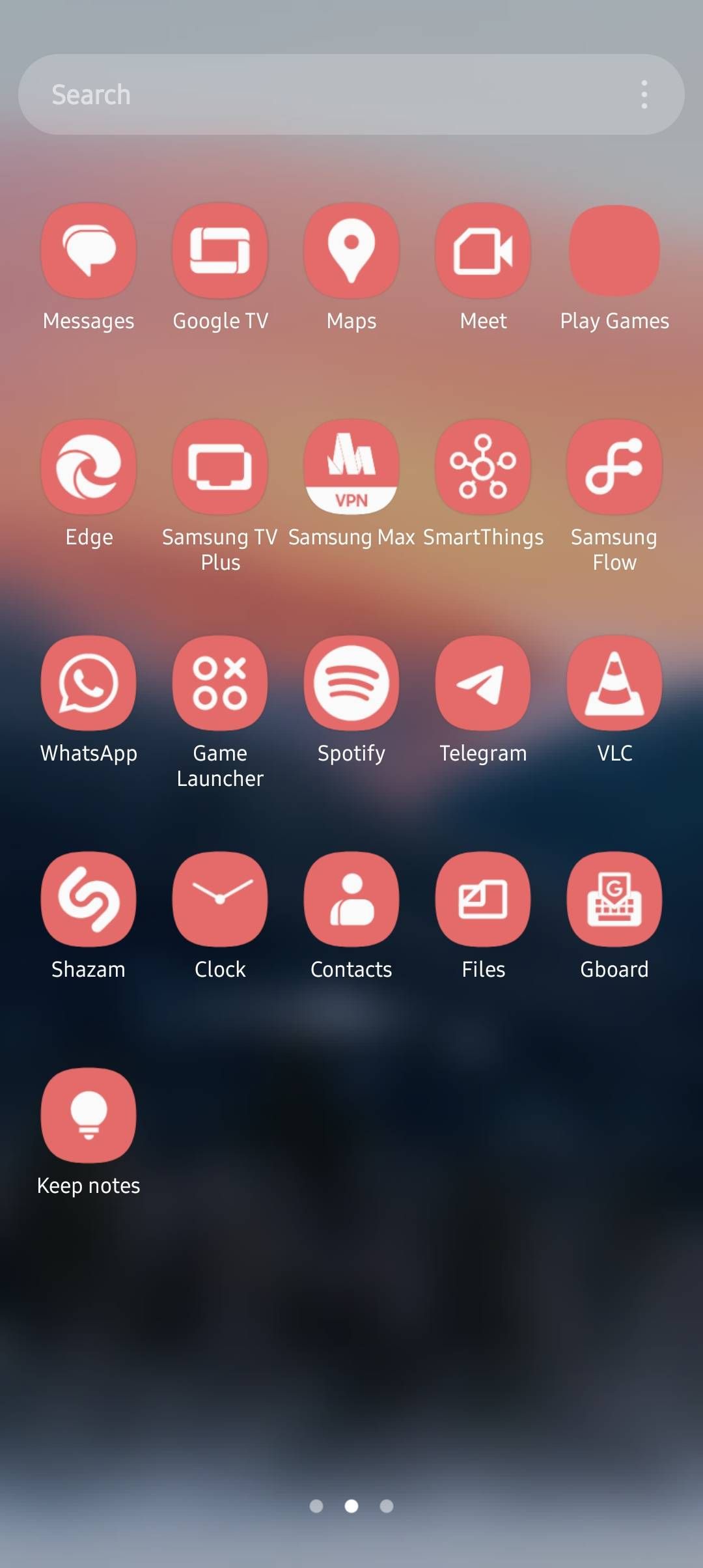 Glitch in themed icons - Samsung Members