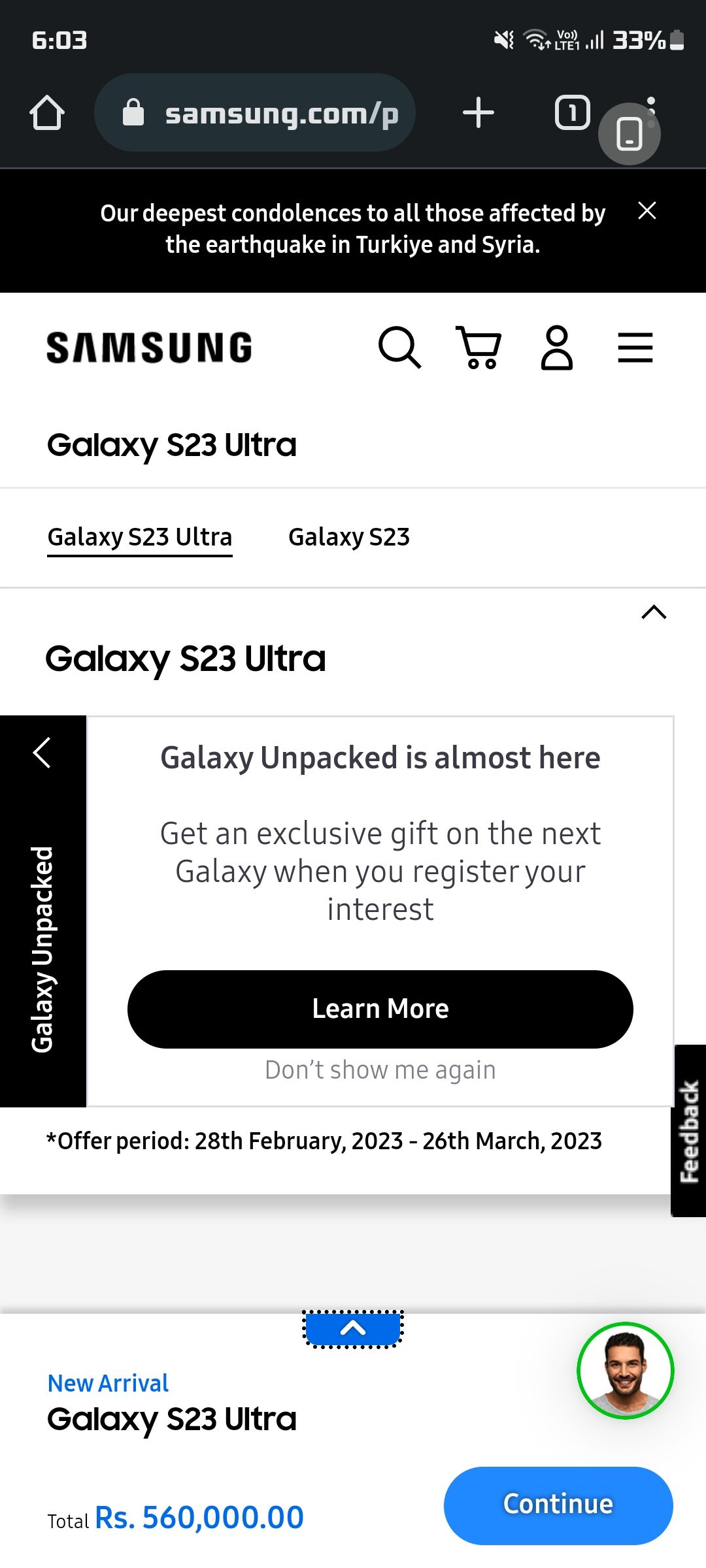 S23 and S23 Ultra pre order prices in Pakistan - Samsung Members