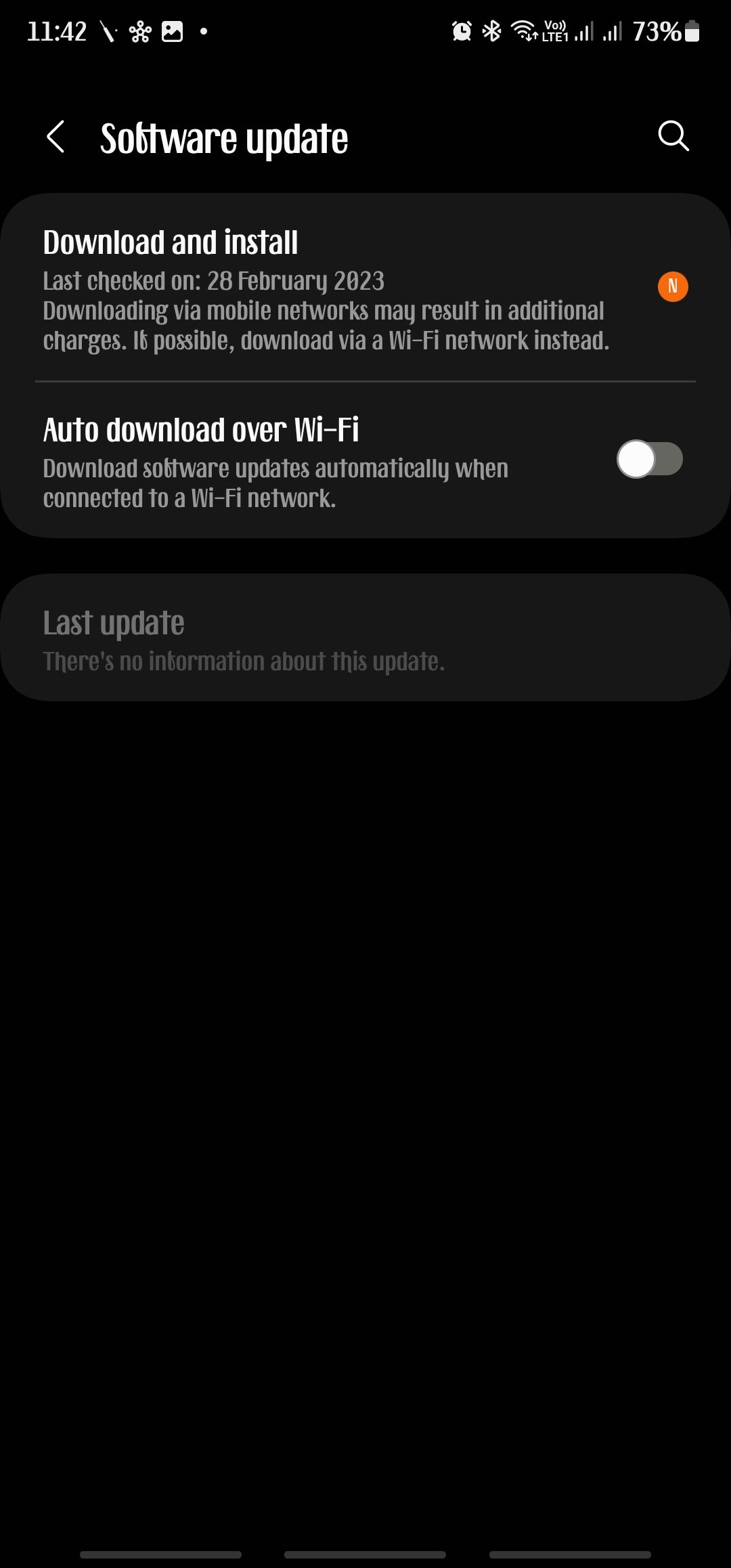 Solved: How to get rid of this Software update Notificatio... - Samsung ...