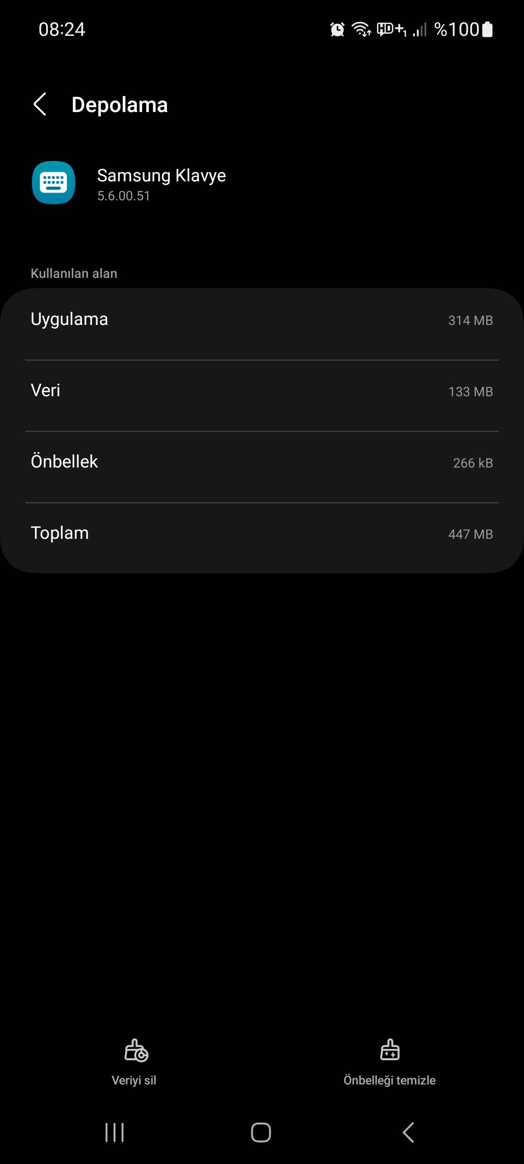 Solved: Samsung klavye Uygulama boyutu - Samsung Members
