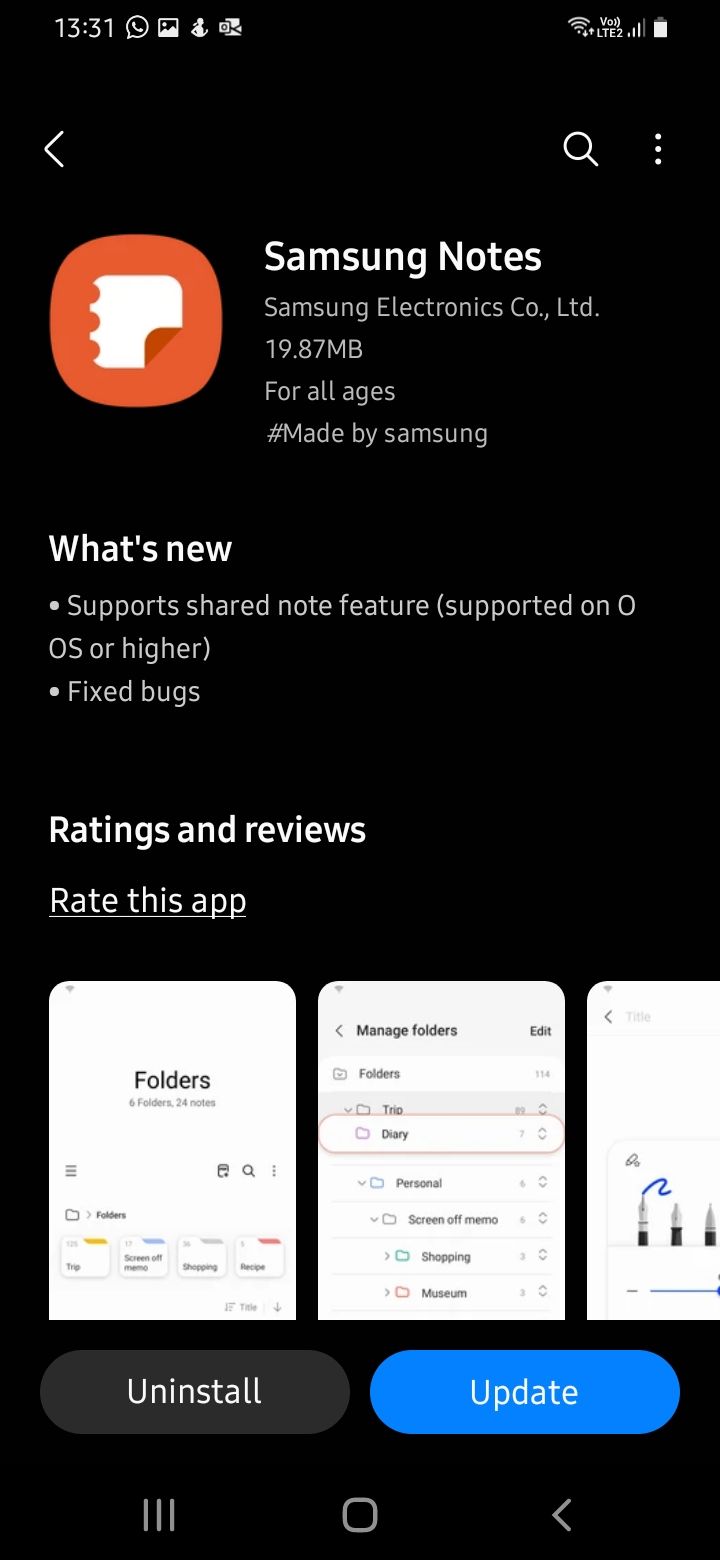 Update on Samsung Notes - Samsung Members