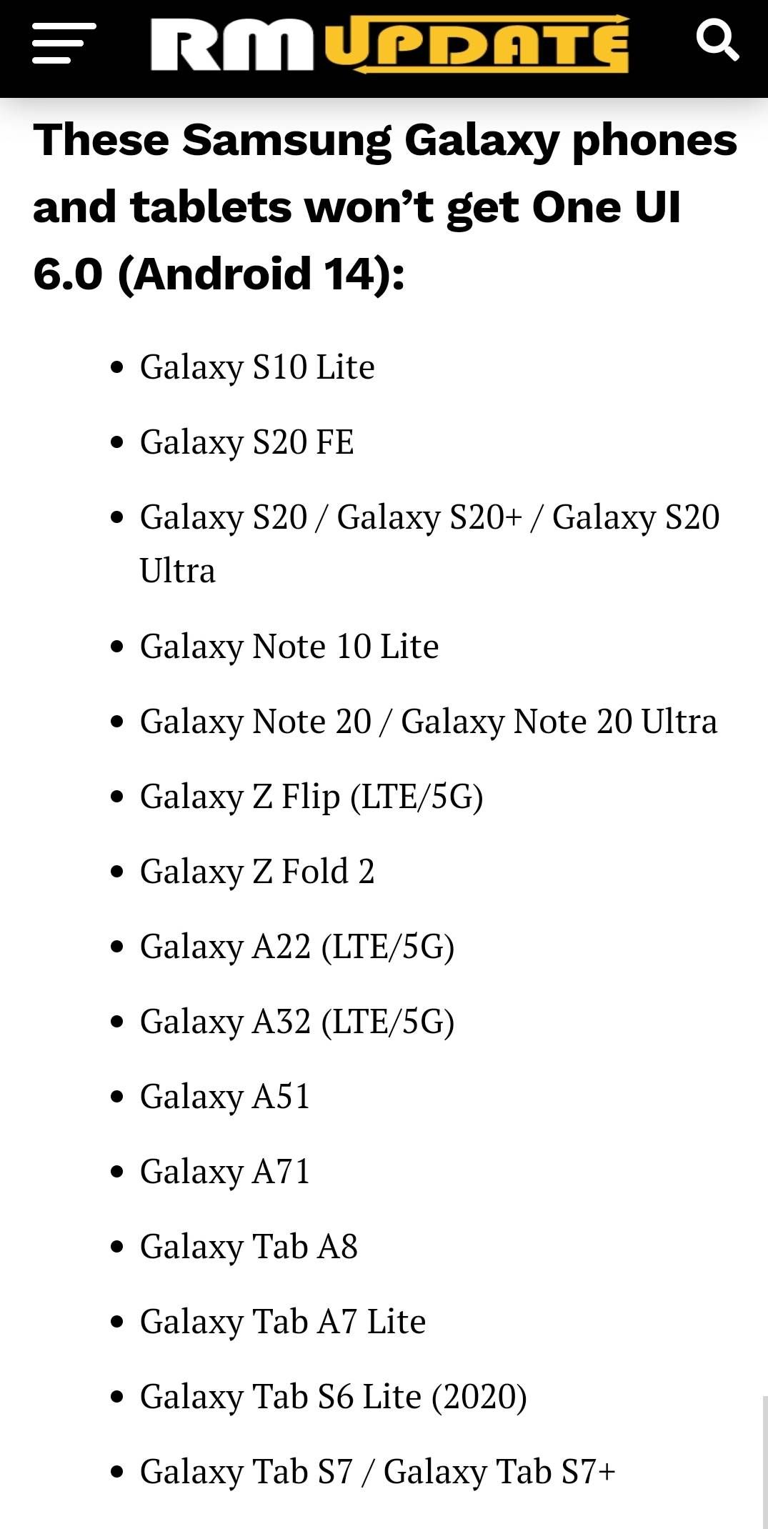 Sad news - Samsung Members