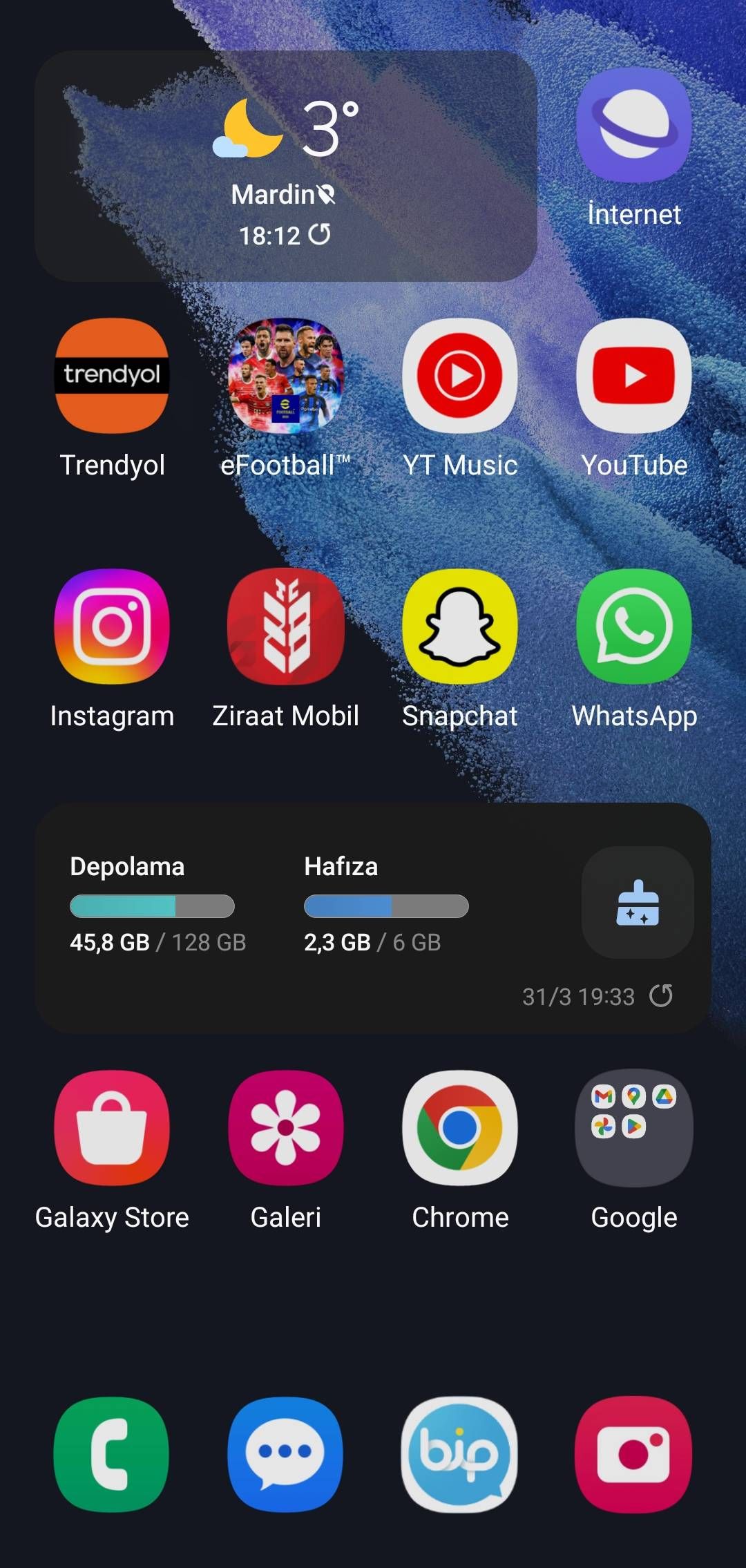 Ana ekrani paylaşma gönderisi - Samsung Members