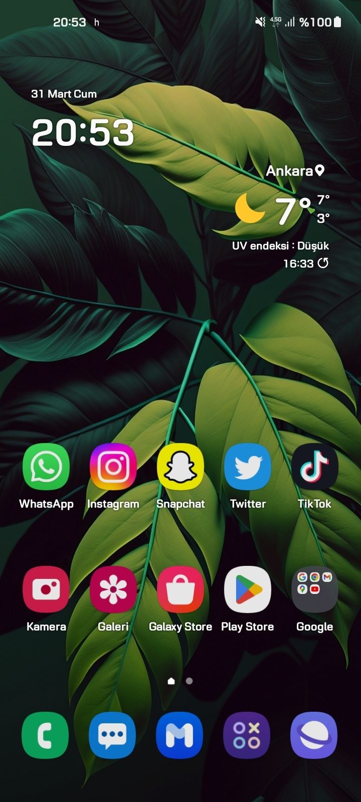 Ana ekrani paylaşma gönderisi - Samsung Members